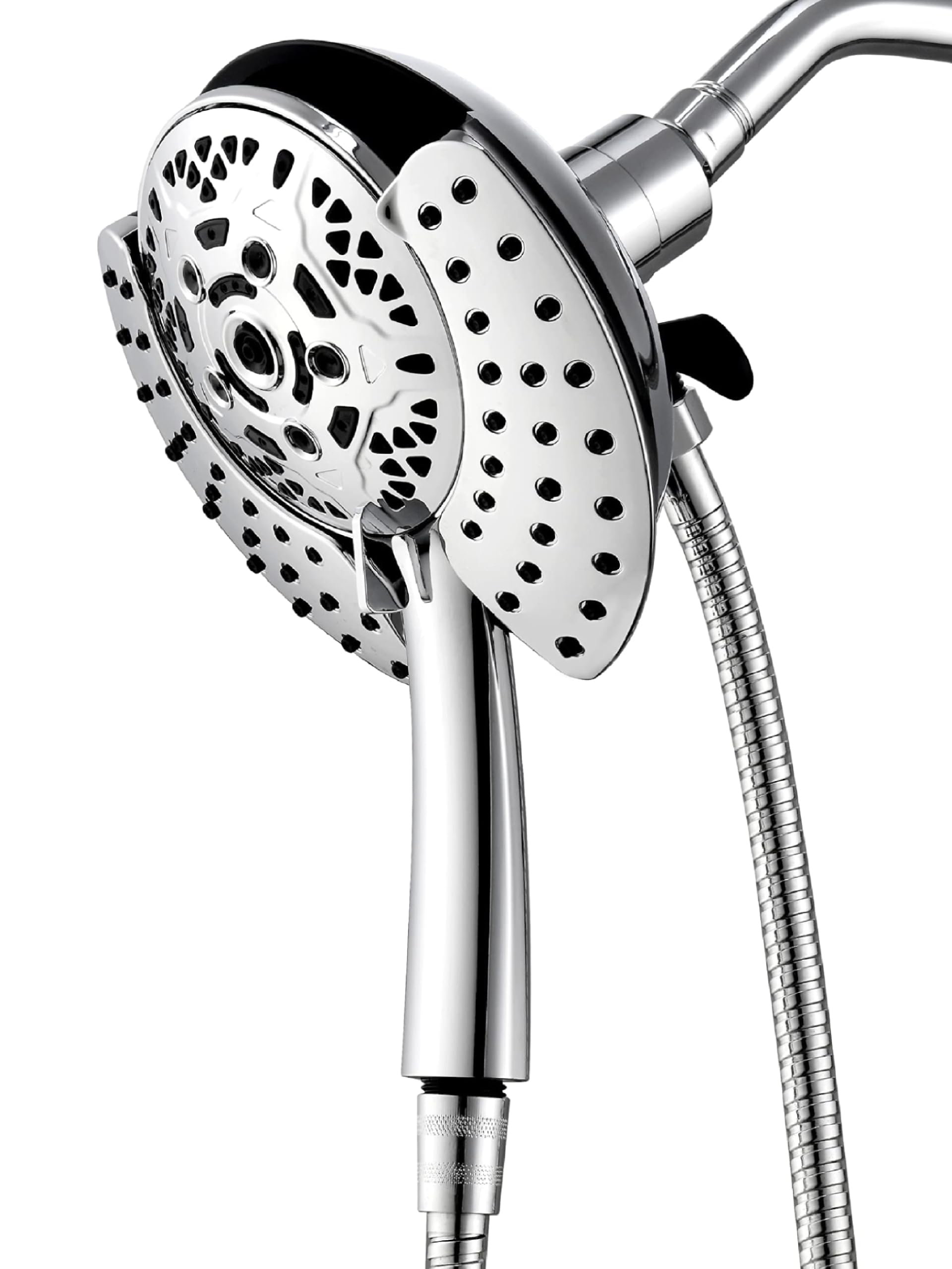chuangyanUS Shower Heads With Handheld Spray Combo, 7.2" Rain Shower ...