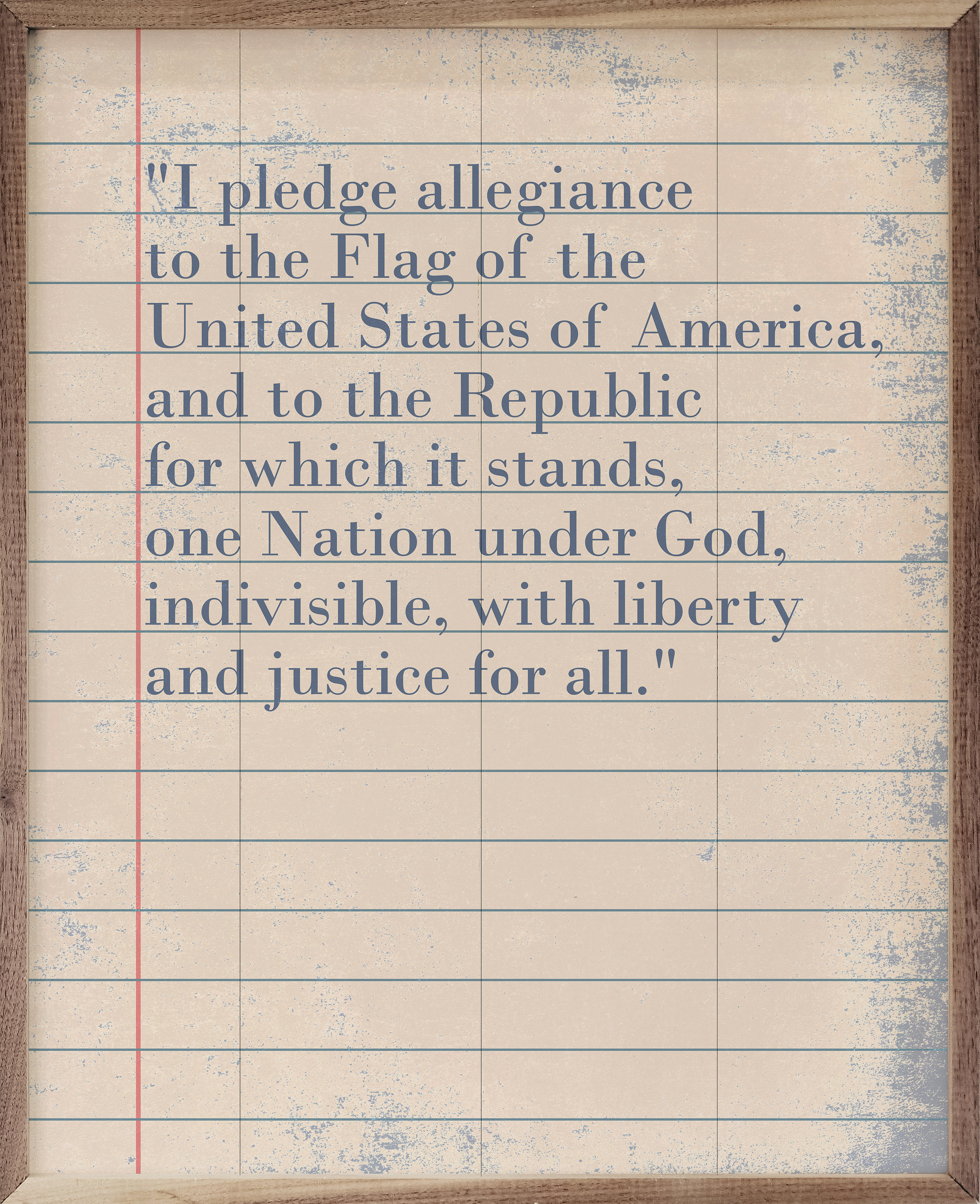 Trinx I Pledge Allegiance On Paper - Wayfair Canada