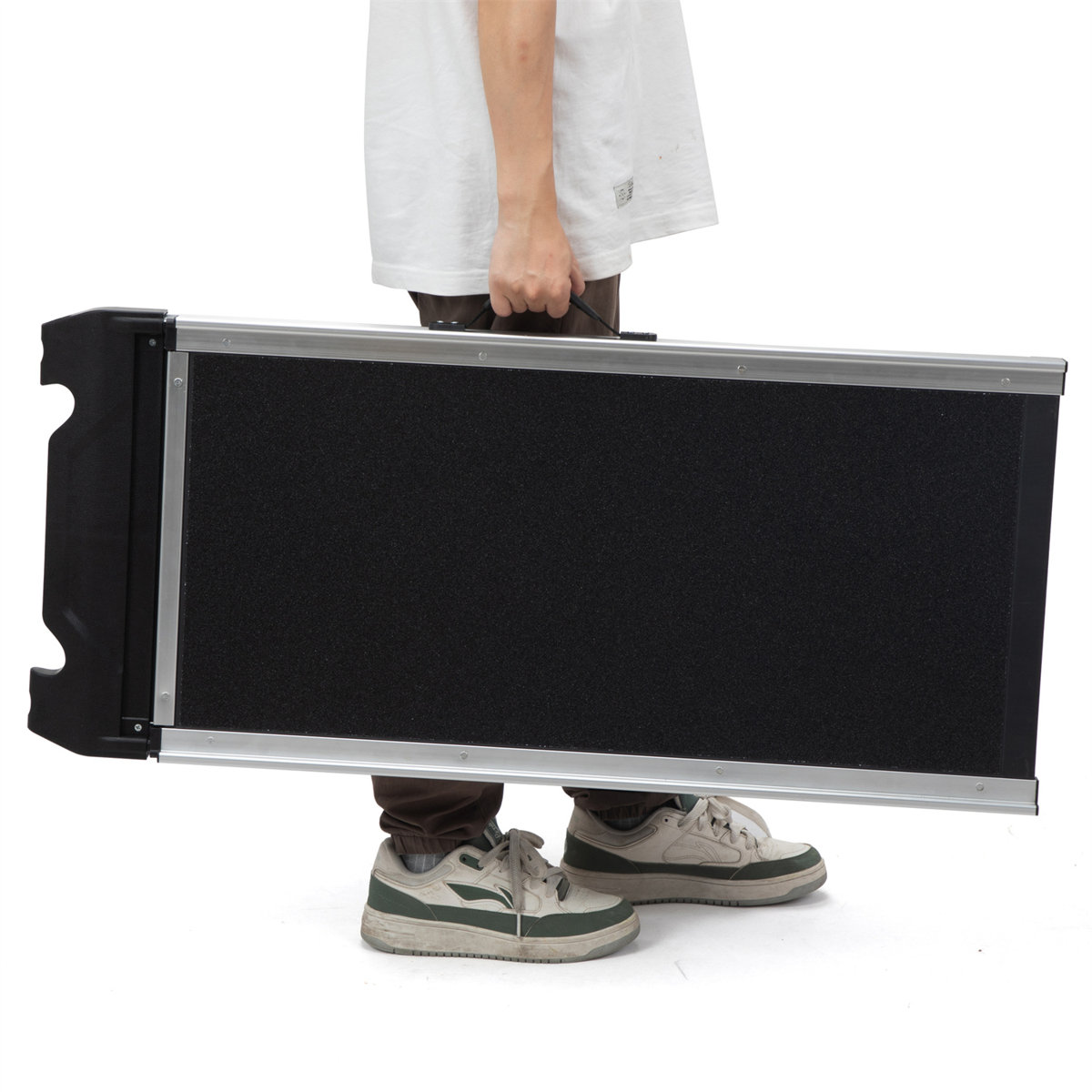 Tucker Murphy Pet™ Aluminum Dog Ramp For Car, Dog Portable Step Ramp ...