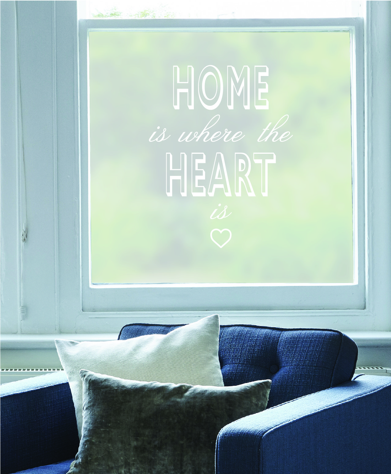 Happy Larry Heart Window Film | Wayfair.co.uk