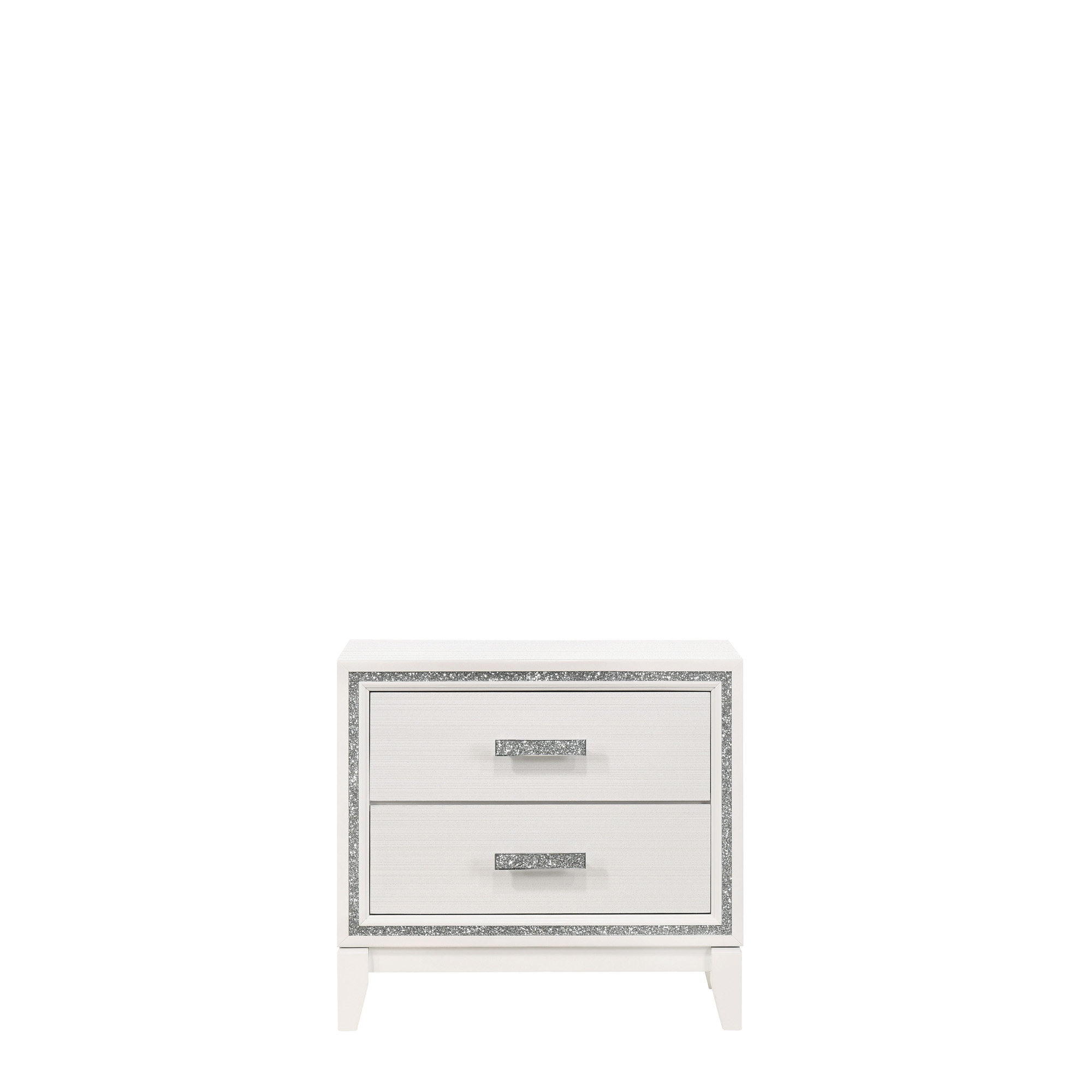 Mercer41 Stylish And Functional Nightstand With Graceful Design For ...