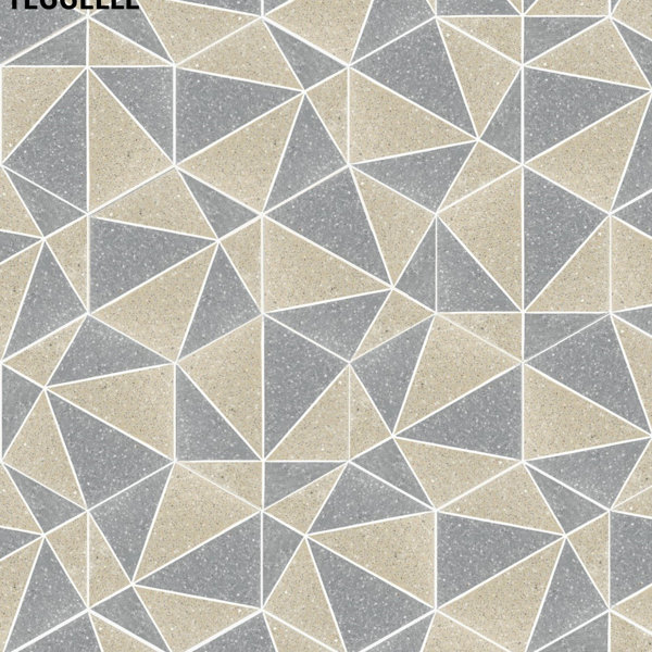 Tesselle Pinnacle 9" x 8" Cement Patterned Wall & Floor Tile | Wayfair