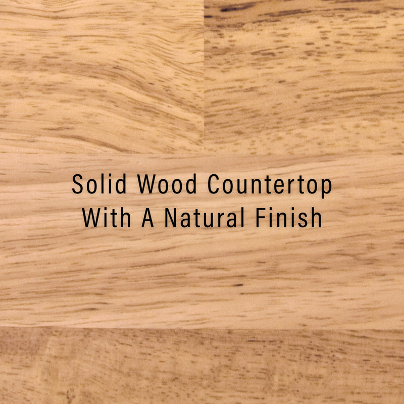 Three Posts™ Ken Solid Wood Kitchen Cart & Reviews | Wayfair