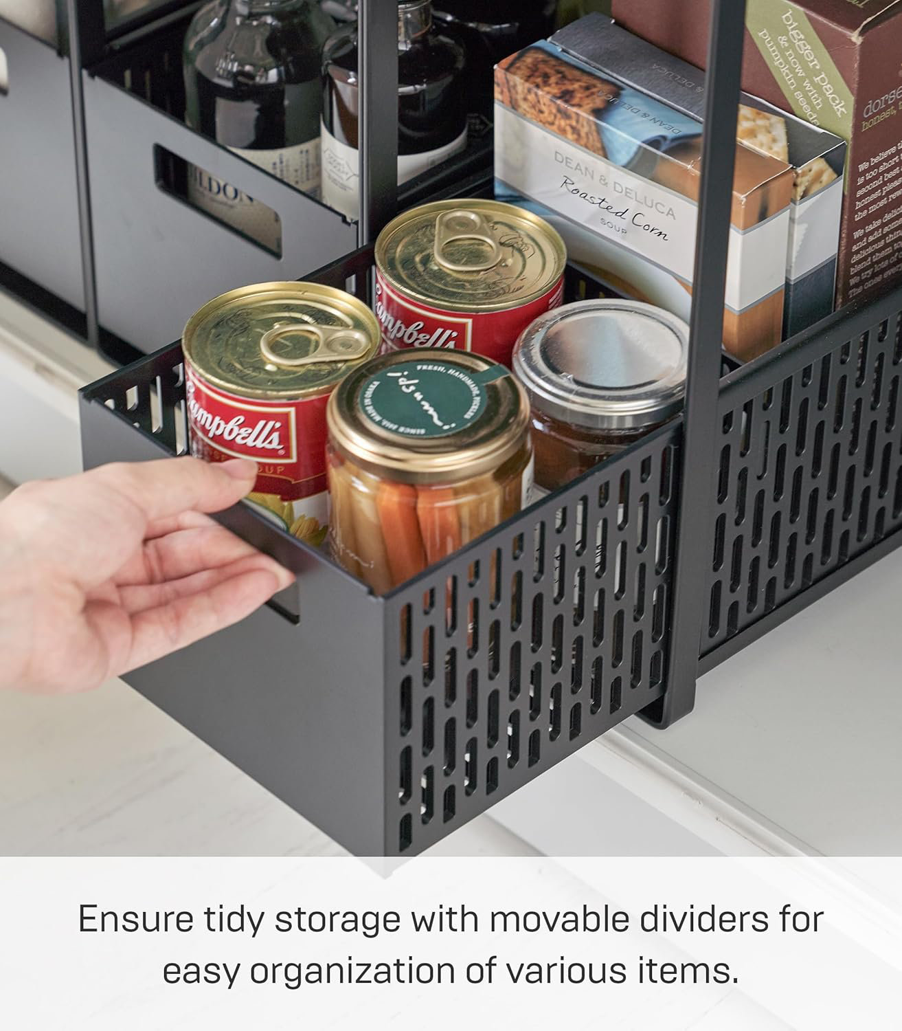 MCKINNON HOME FURNISHINGS, INC. Home Tower 2 Tier Sliding Baskets ...