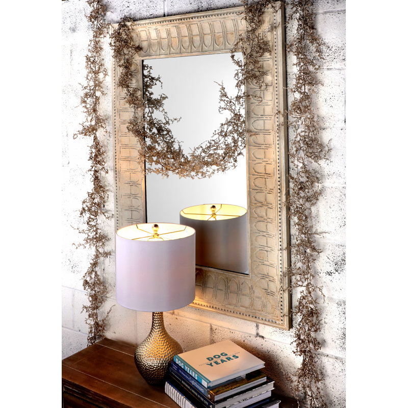 The Holiday Aisle® 6' Glitter Sparkling Angel Fern Garland & Reviews ...