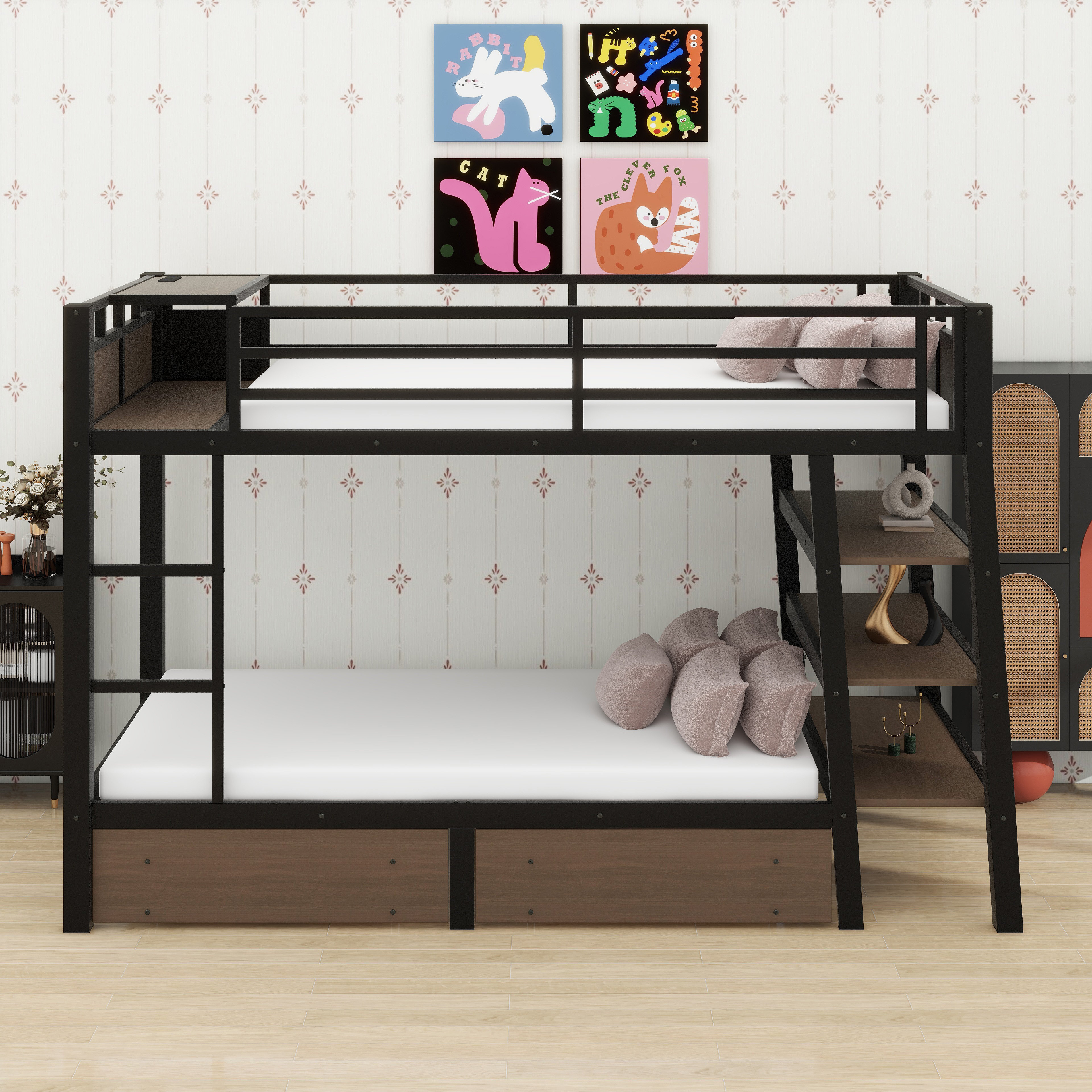 Trent Austin Design® Features Integrated Storage Shelves, Ambient LED ...