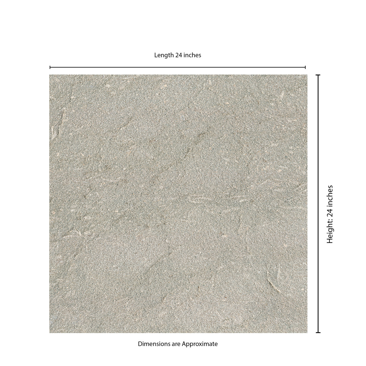 MSI Seagrass 24" X 24" Sandblasted Brushed Limestone Pavers | Wayfair