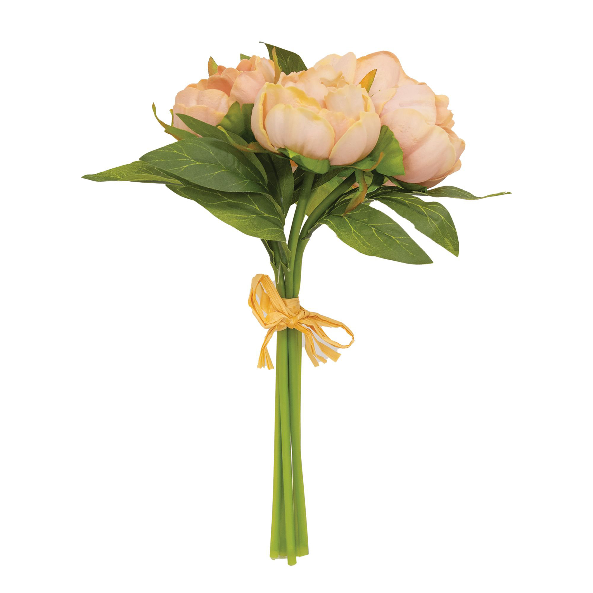 Primrue Persimmon Peonies Centerpiece | Wayfair