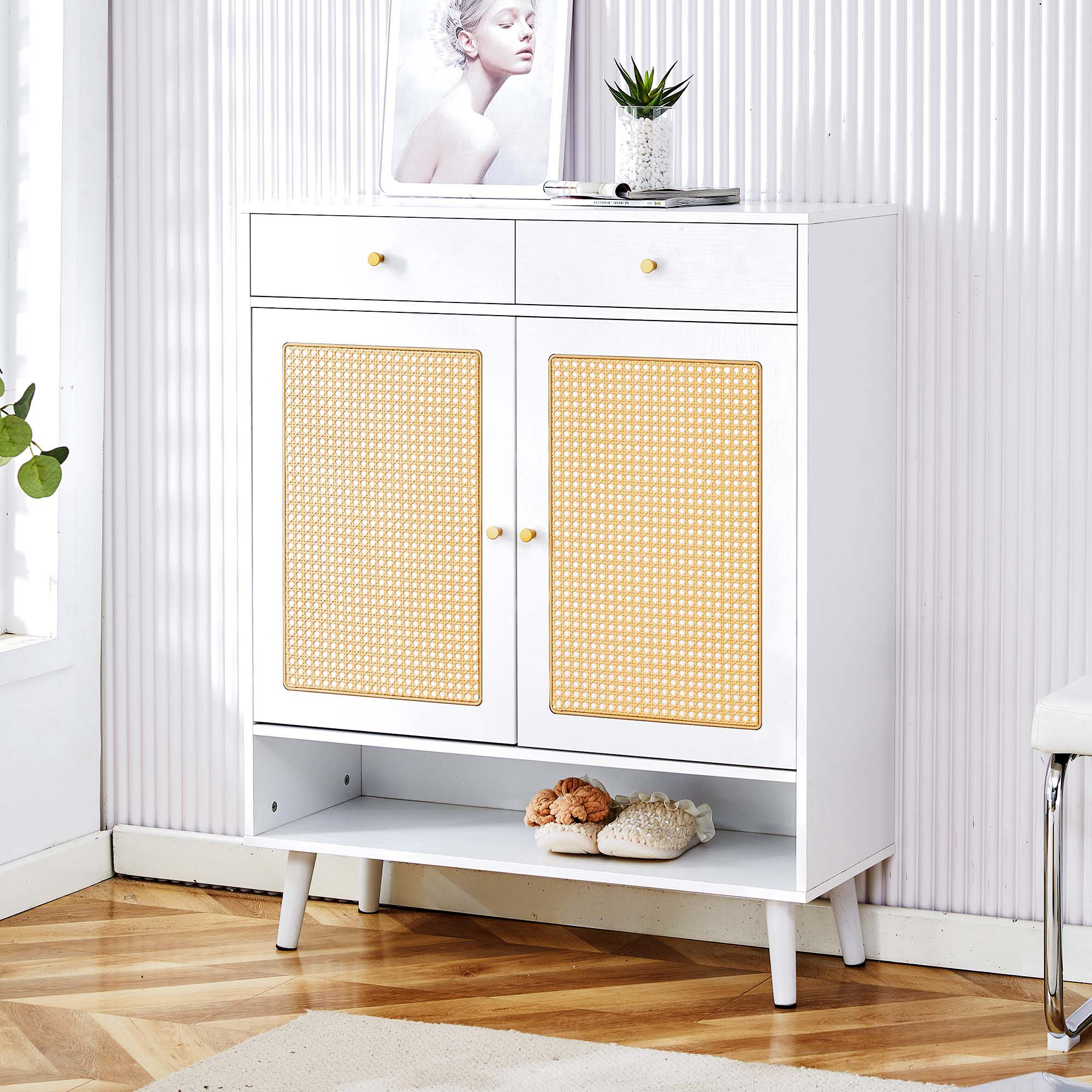 Bay Isle Home™ Modern Minimalist Storage Cabinet | Wayfair