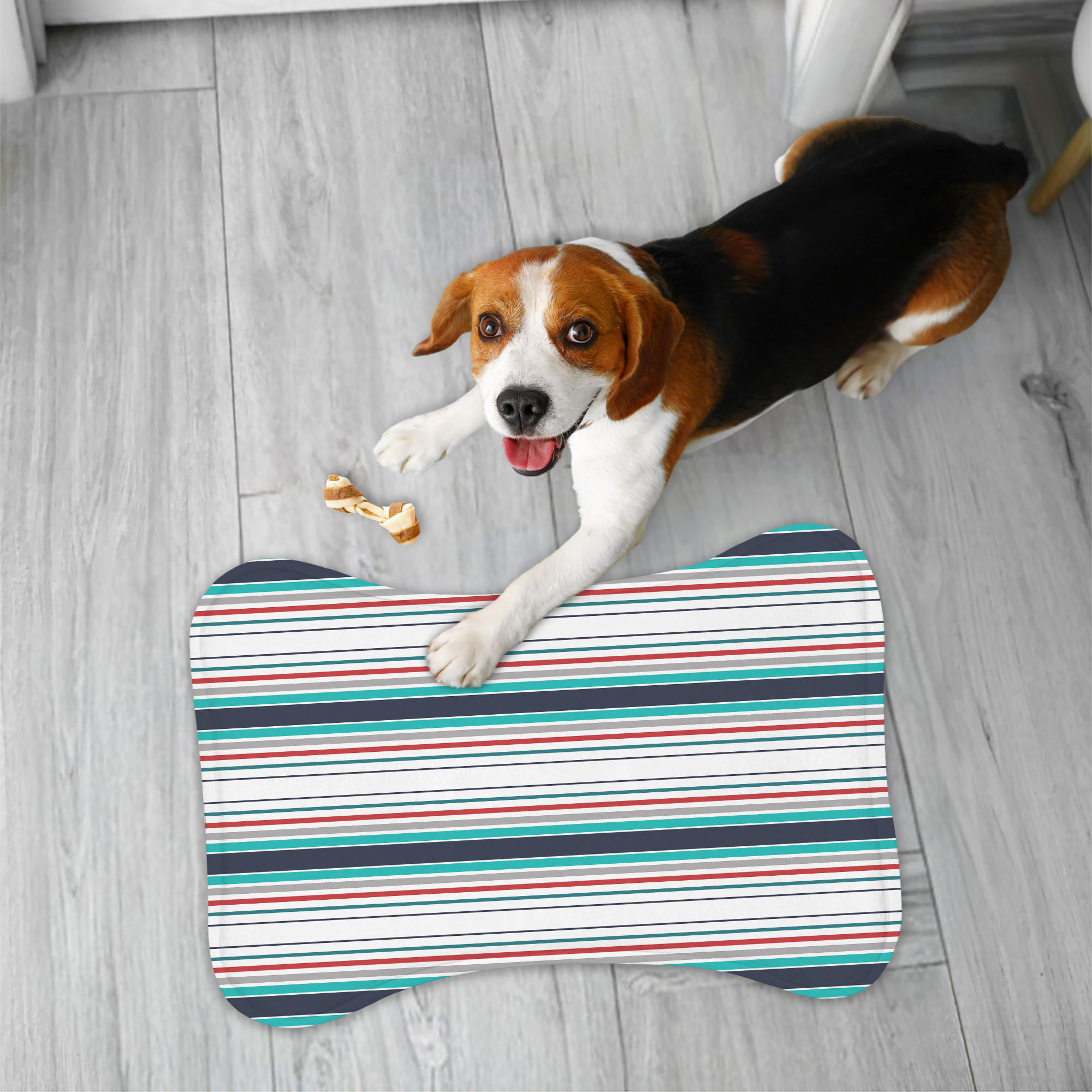 MentionedYou Bold and Proud - 1 Piece Bone Shape Feeding Mat | Wayfair