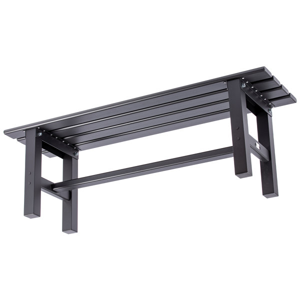 Red Barrel Studio® Filancia Metal Outdoor Bench & Reviews | Wayfair