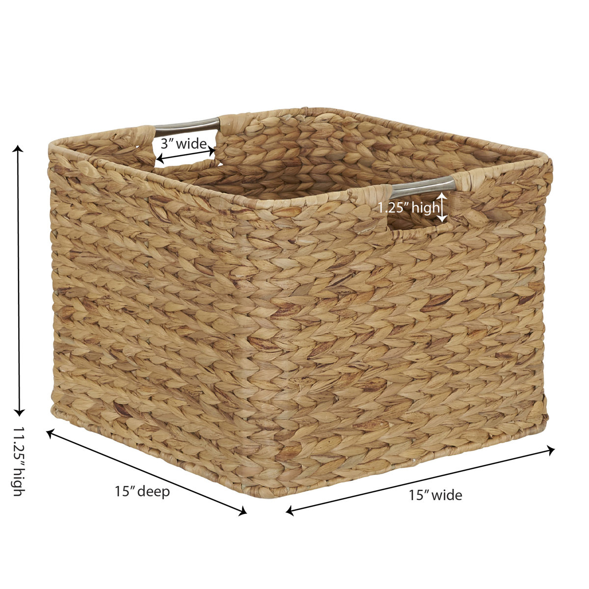Household Essentials Intricate Durable Sturdy Wicker General Basket ...