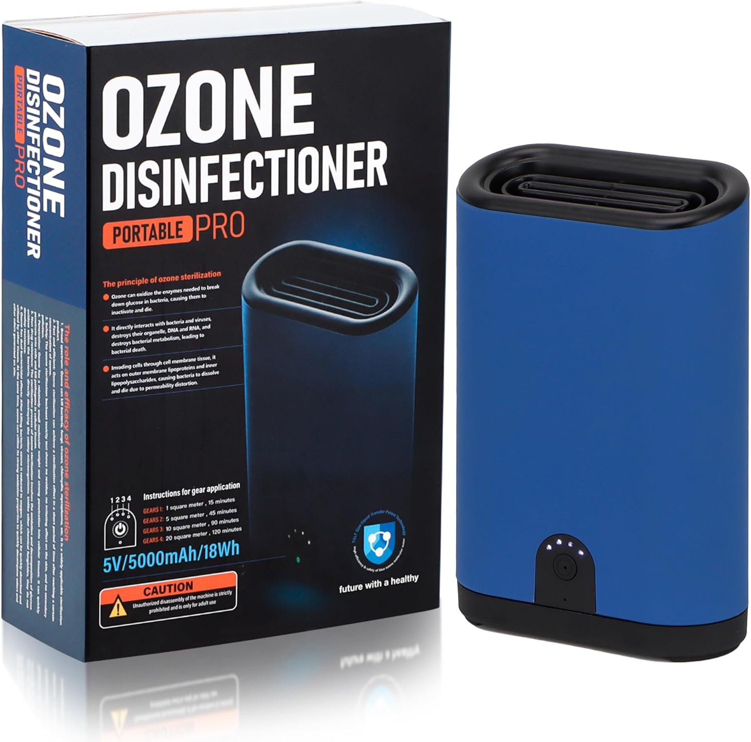 JHY DESIGN Ozone Generator Portable Air Ionizers Odor Eliminator | Wayfair