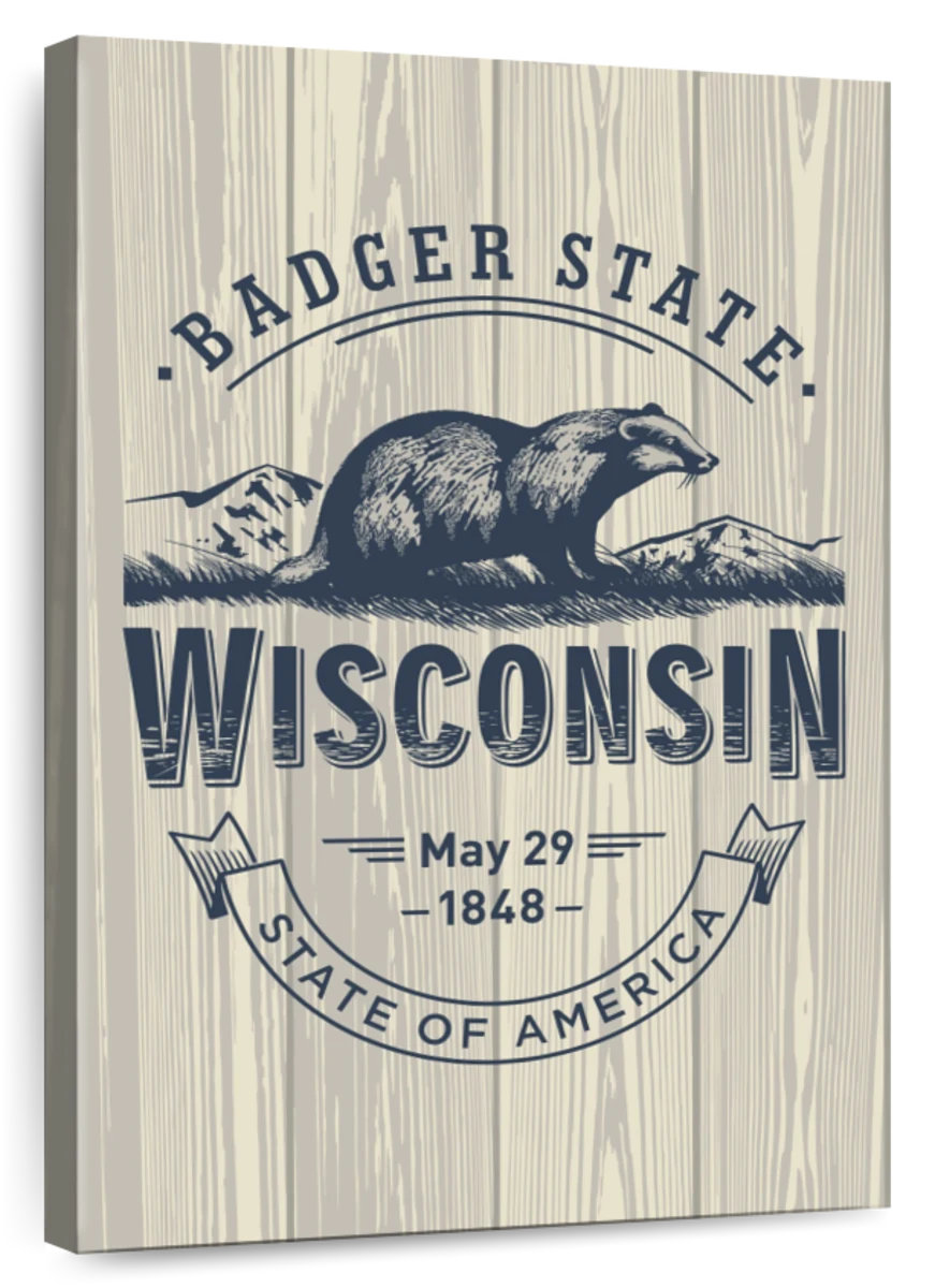 Ebern Designs Aime Wisconsin Badgers | Wayfair