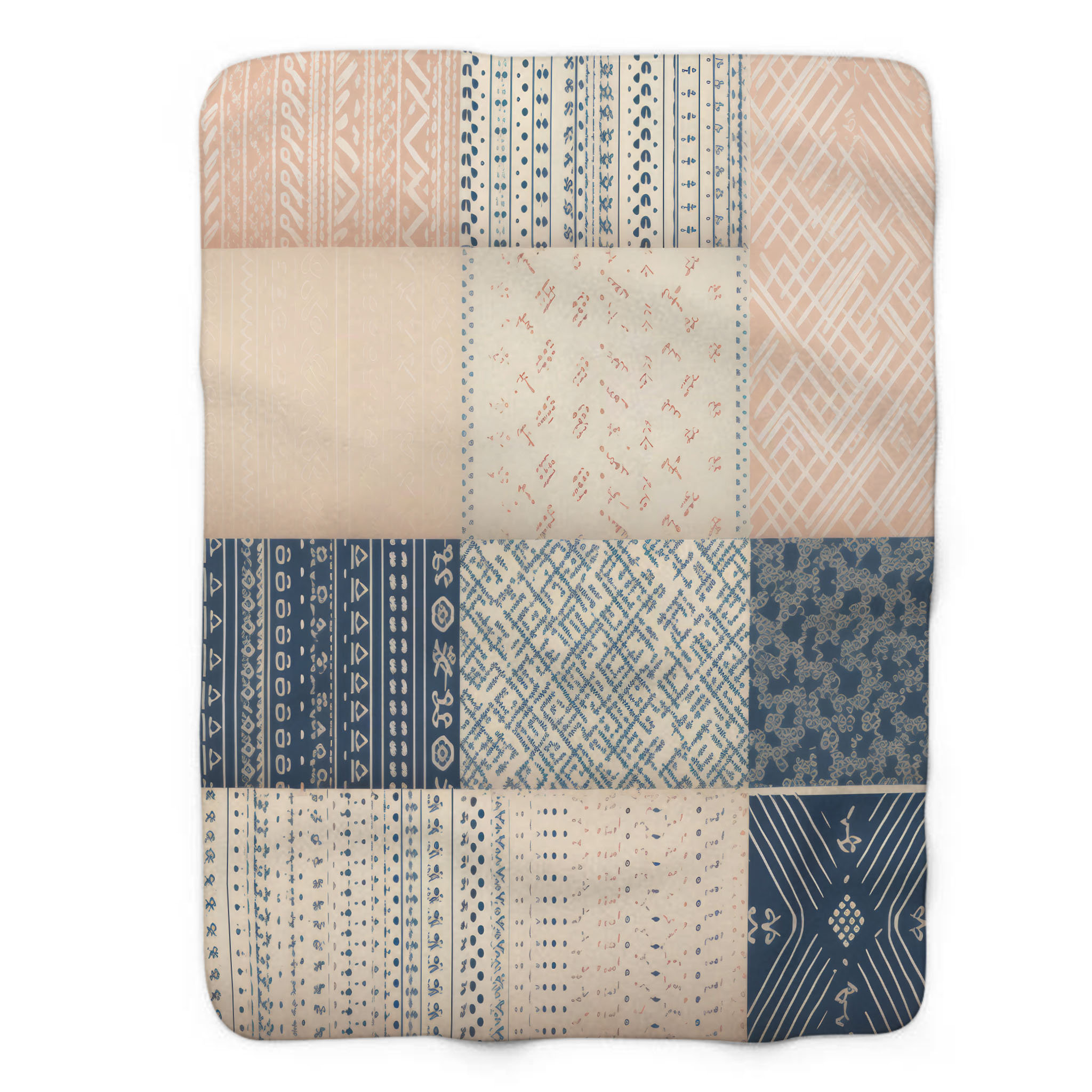MentionedYou Wanderer’s Patterns - 1 Piece Blanket | Wayfair