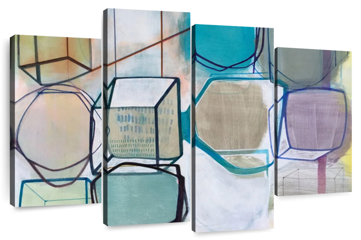 Wade Logan® Avery Paper Abstract | Wayfair