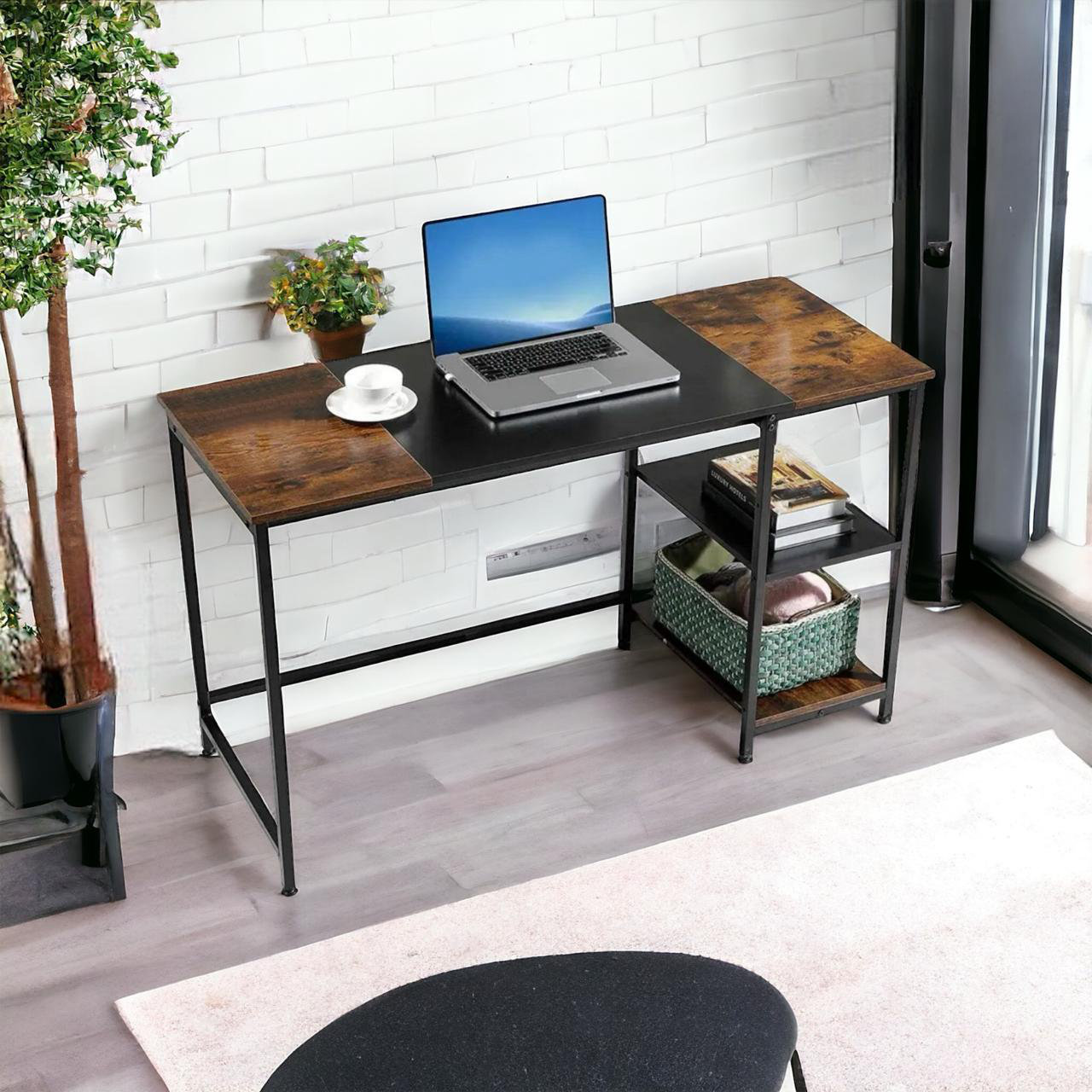 17 Stories Kaibab Metal Base Computer Desk - Wayfair Canada