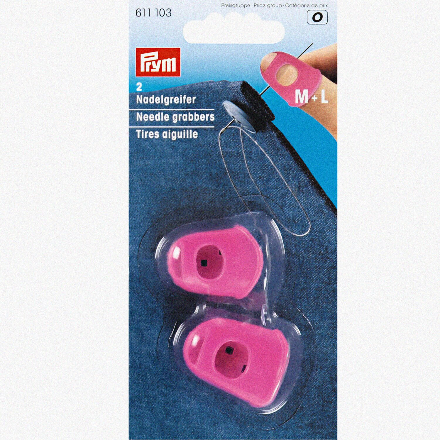 Pacific Funds Pink Silicone Needle Grabbers M & L 2pc | Wayfair