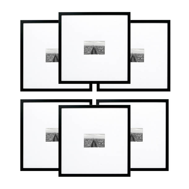 Latitude Run® Ailise Gallery Wall Frame Set, Classic Metal Picture ...