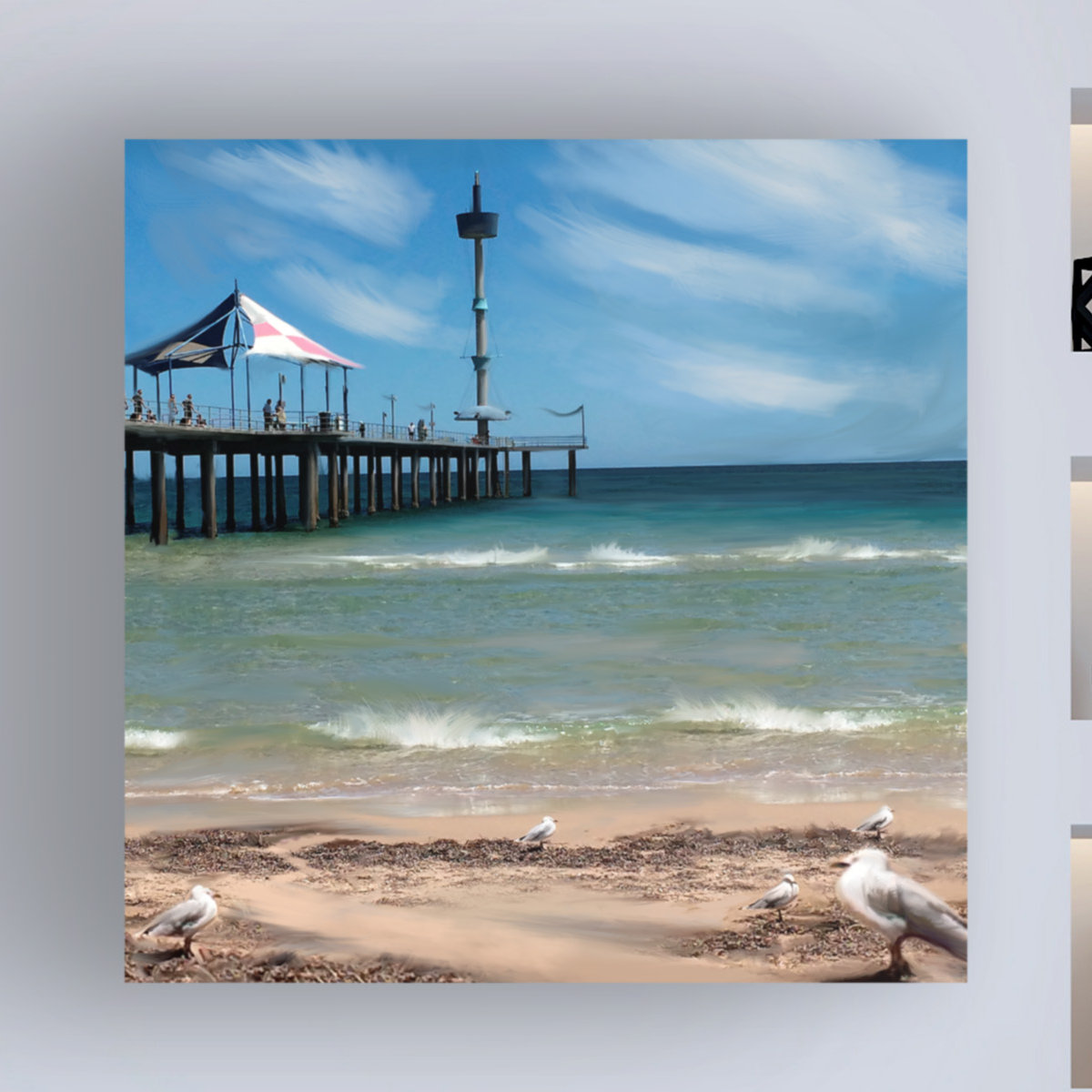 Highland Dunes Brighton Beach Day by Anthony Christou - Print - Wayfair ...