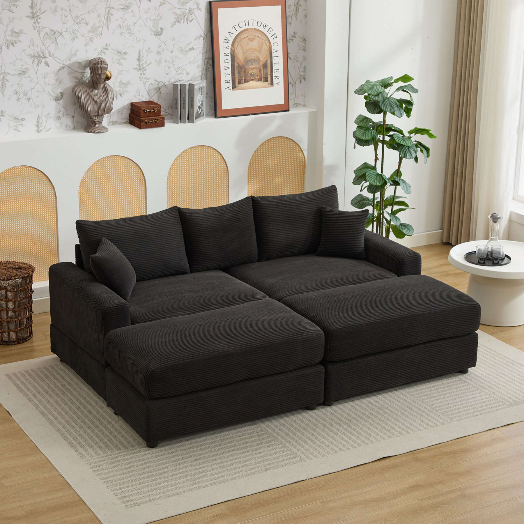 Latitude Run® Modern Sectional Couch | Wayfair