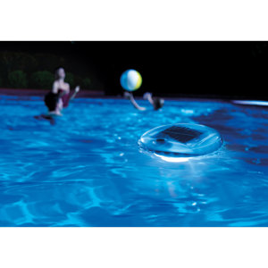 Intex Solar Powered LED Floating Pool Night Light & Reviews | Wayfair