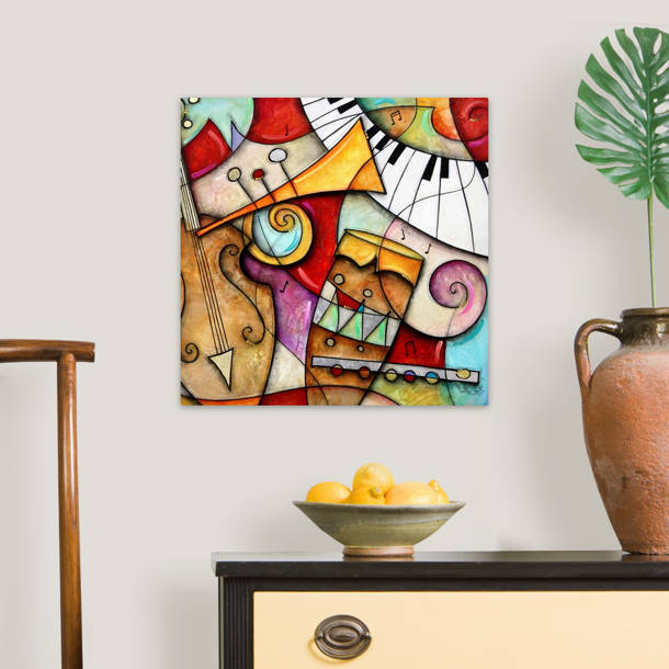 Winston Porter Making Jazz Jazz Makers I (Sax) On Canvas by Eric Waugh ...