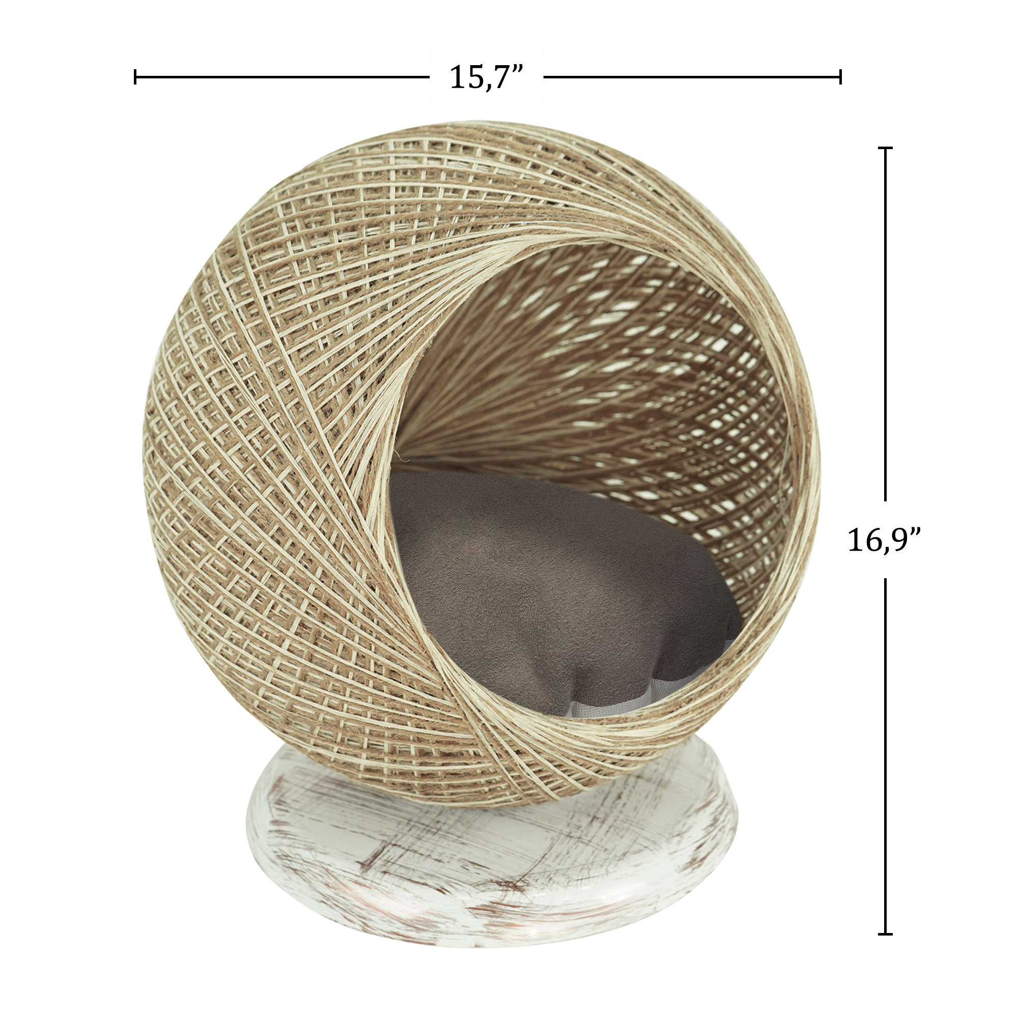 Tucker Murphy Pet™ Hammock For Cats - Scratch Resistant Cozy Covered ...