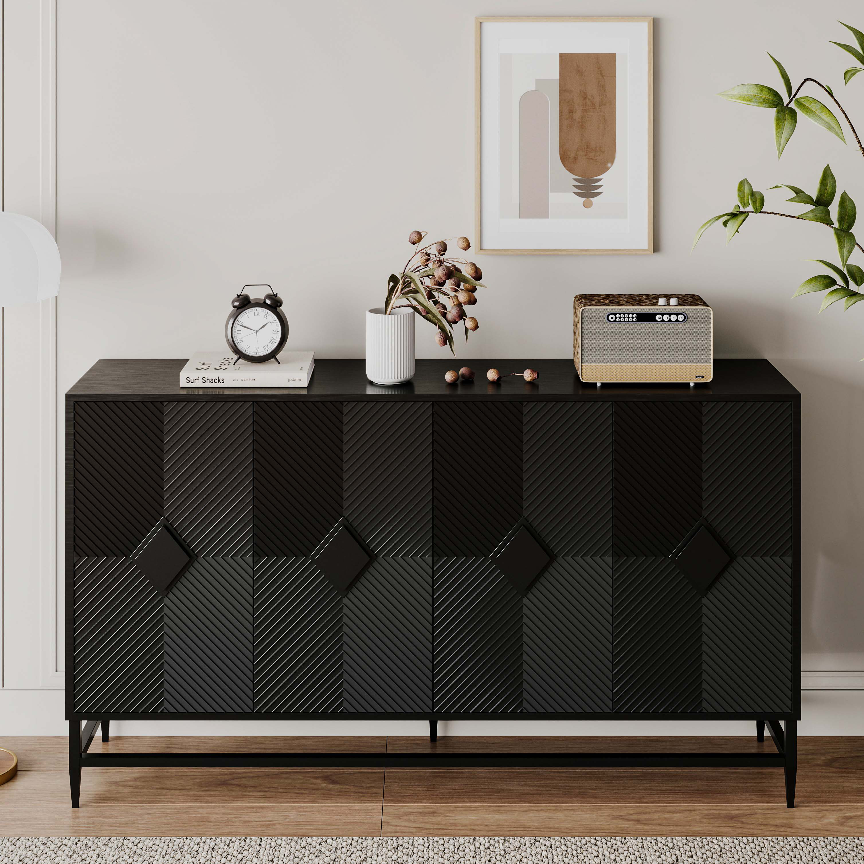 Ebern Designs Mendonca 59.84'' Sideboard | Wayfair
