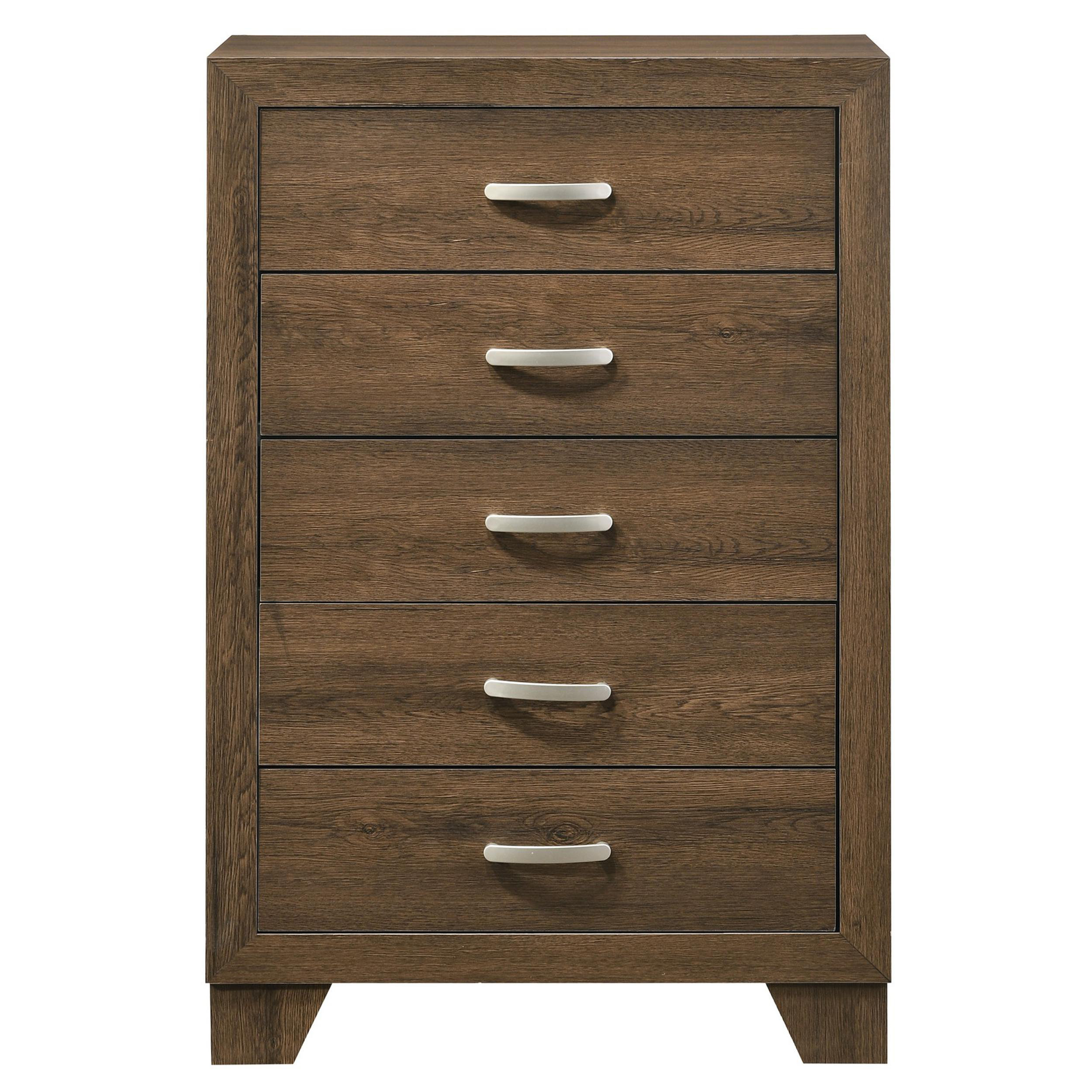 Loon Peak® Mel Wooden 5 Drawer Chest | Wayfair