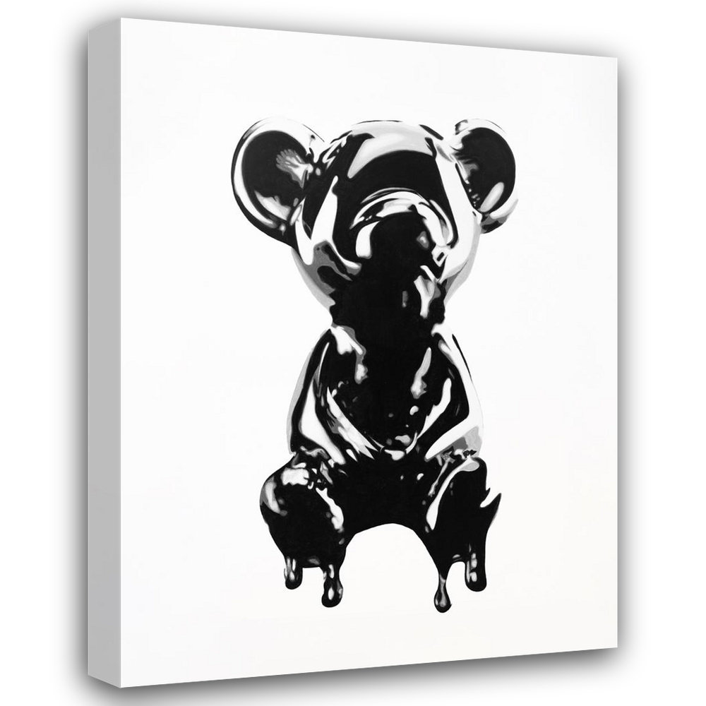 Red Barrel Studio® Akshara Drippy Bear 4 by Pratisha Muir - Wrapped ...