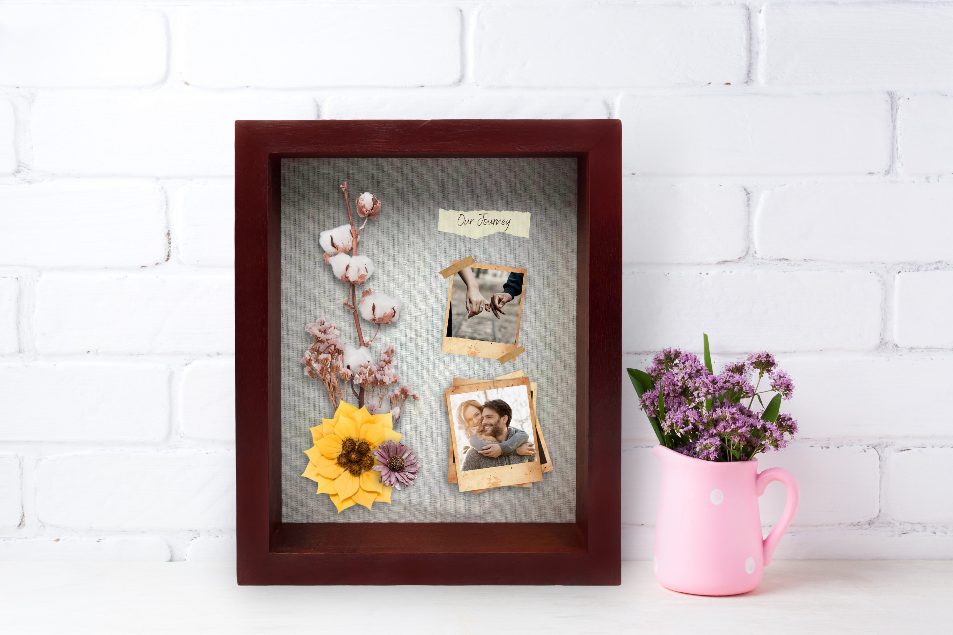 Ebern Designs Airyonna Solid Wood Shadow Box Picture Frame | Wayfair