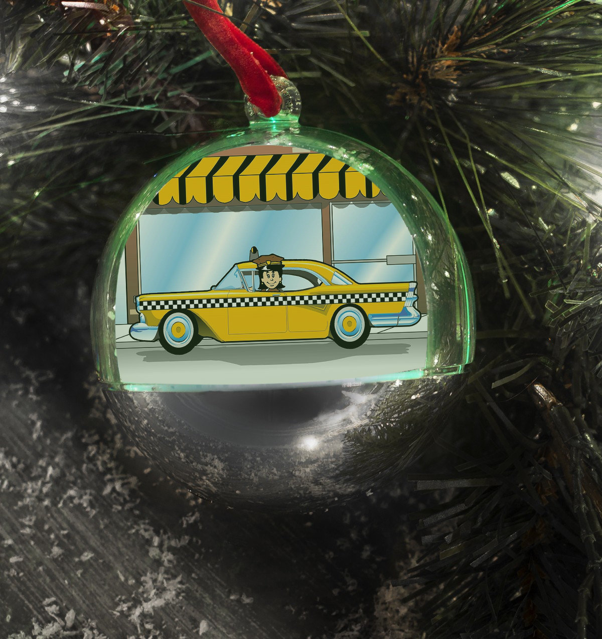 Printed Perfection Personalized Name That Toon Taxi Driver Female ...