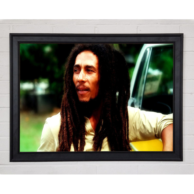 Ebern Designs Bob Marley Chill - Single Picture Frame Art Prints ...
