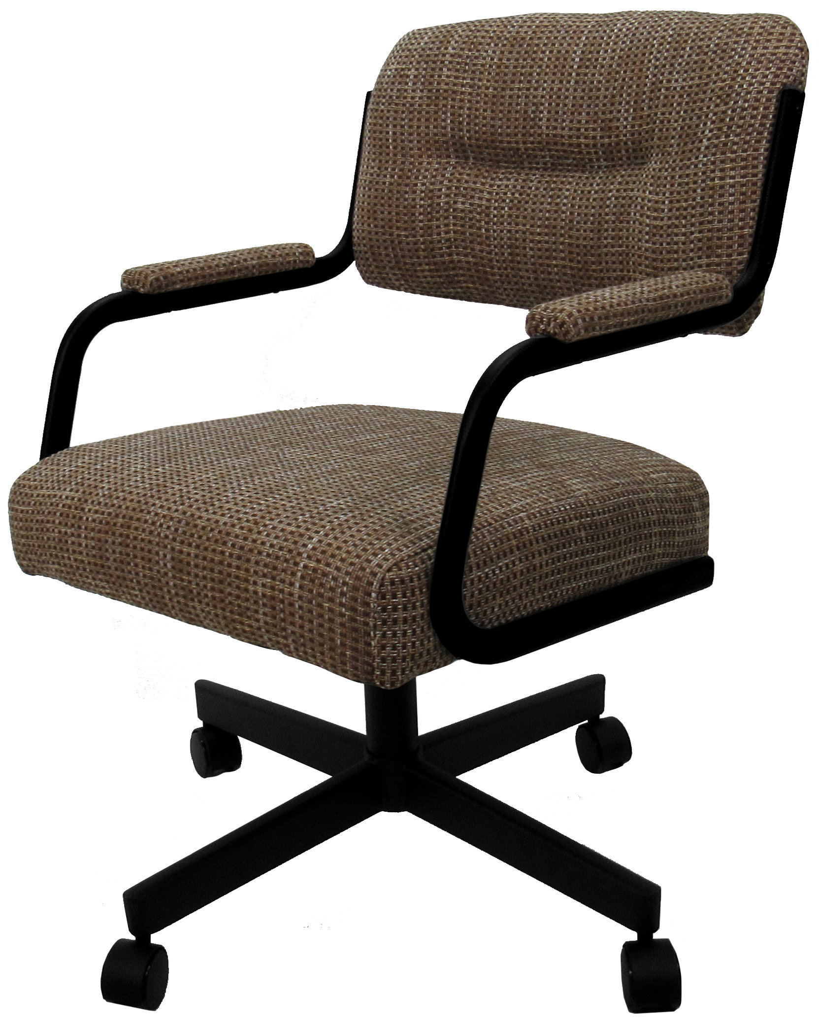 Latitude Run® Craner Custom Dining Metal Caster Chairs Metal Caster ...