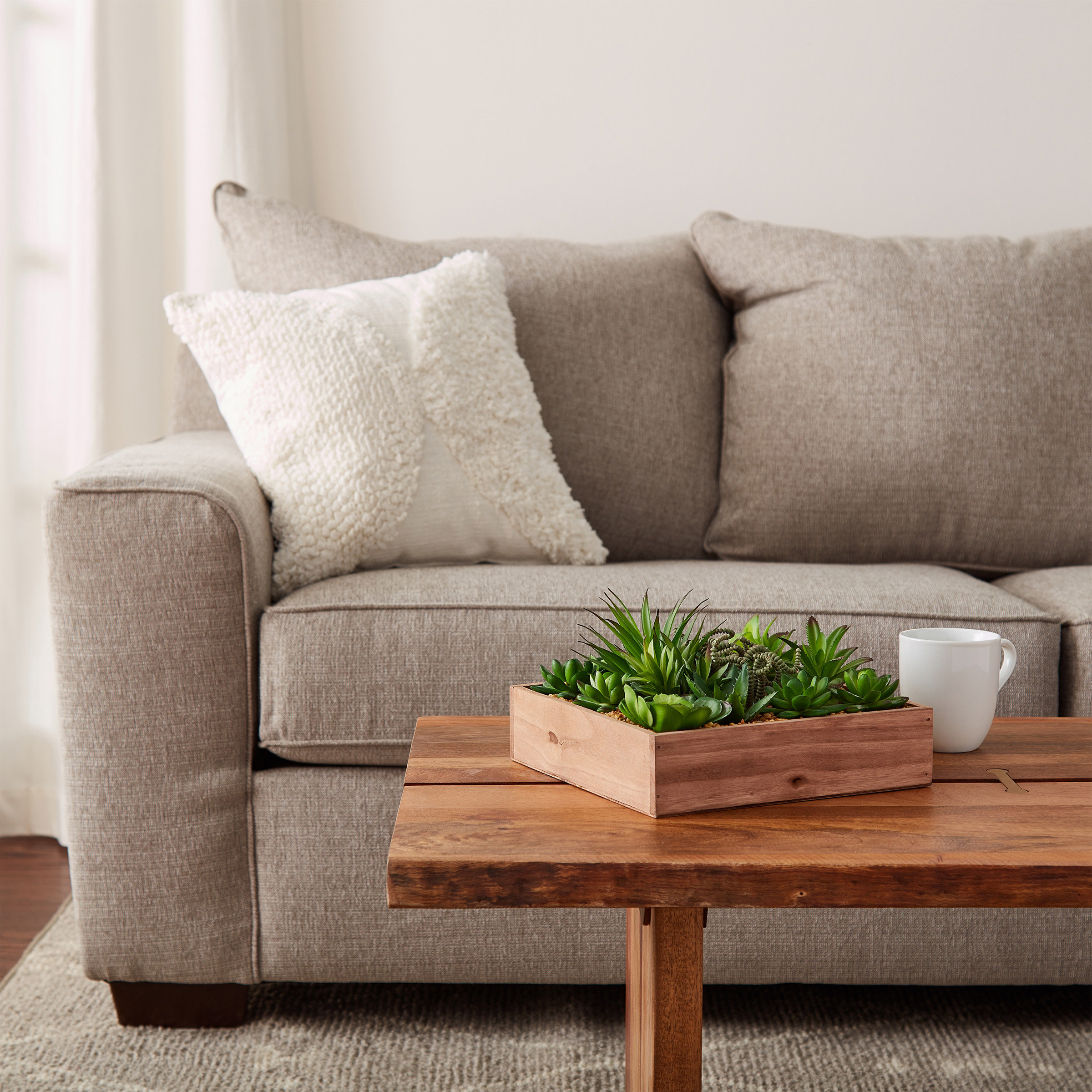 Bungalow Rose Faux - Assorted Lifelike Plastic Greenery Arrangement with 10 Inch Decorative ...