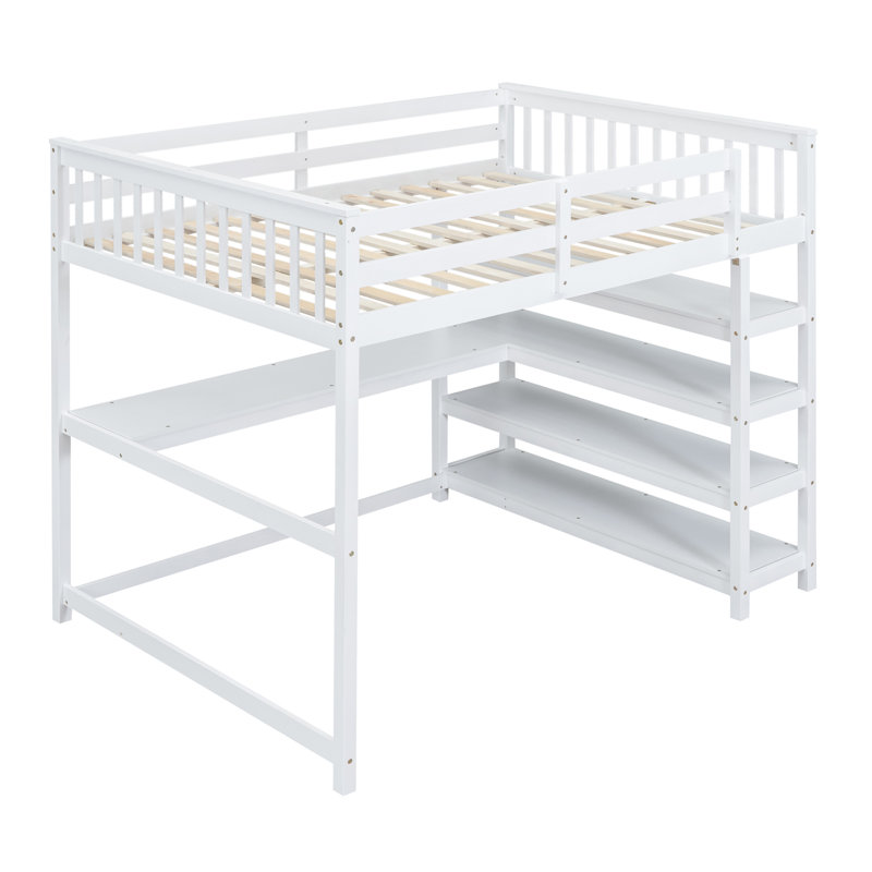 Harriet Bee Arris Kids Loft Bed & Reviews | Wayfair