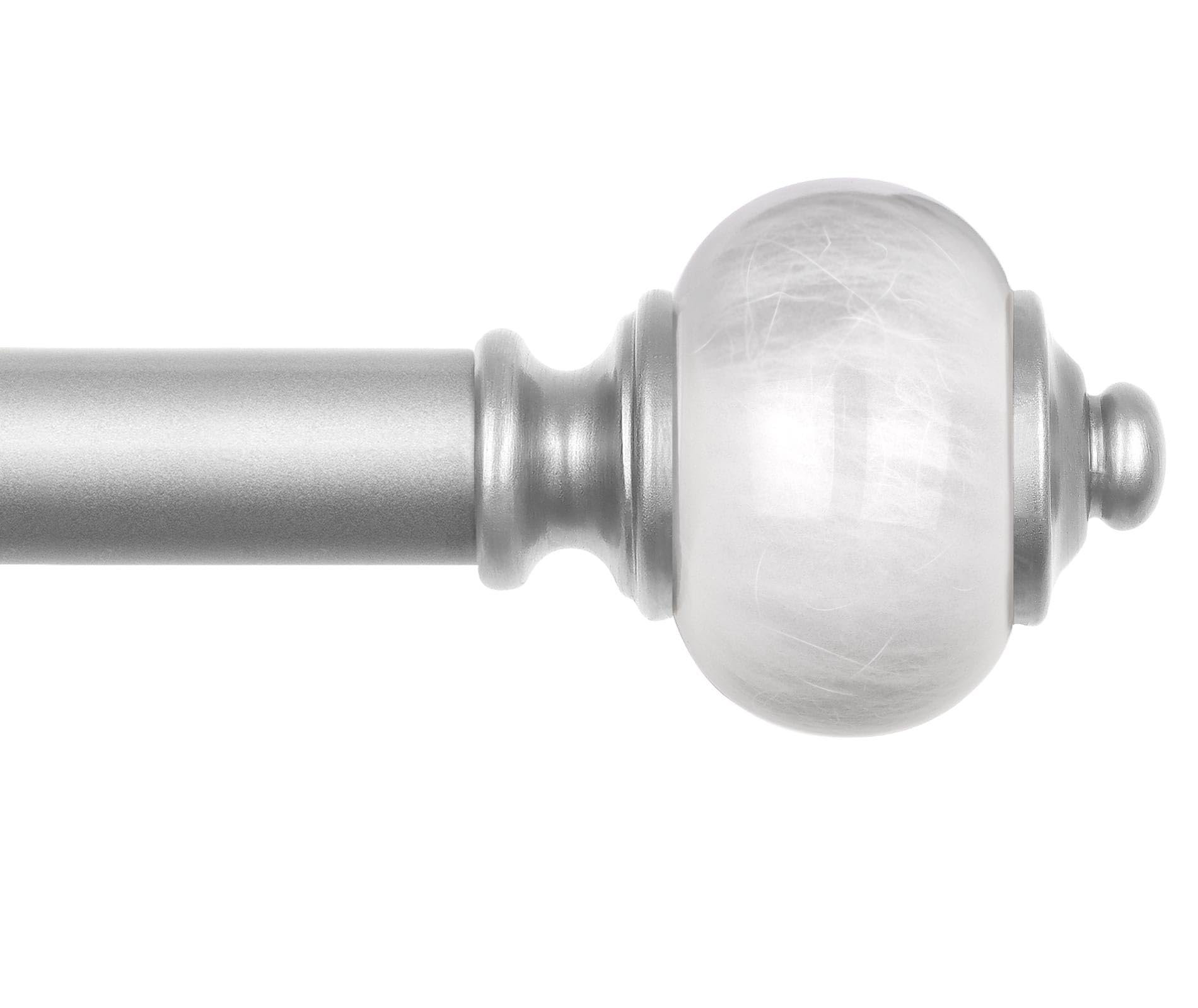 Rosdorf Park Curtain Rods For Windows 66 To 120 Inch, 1 Inch Heavy Duty ...