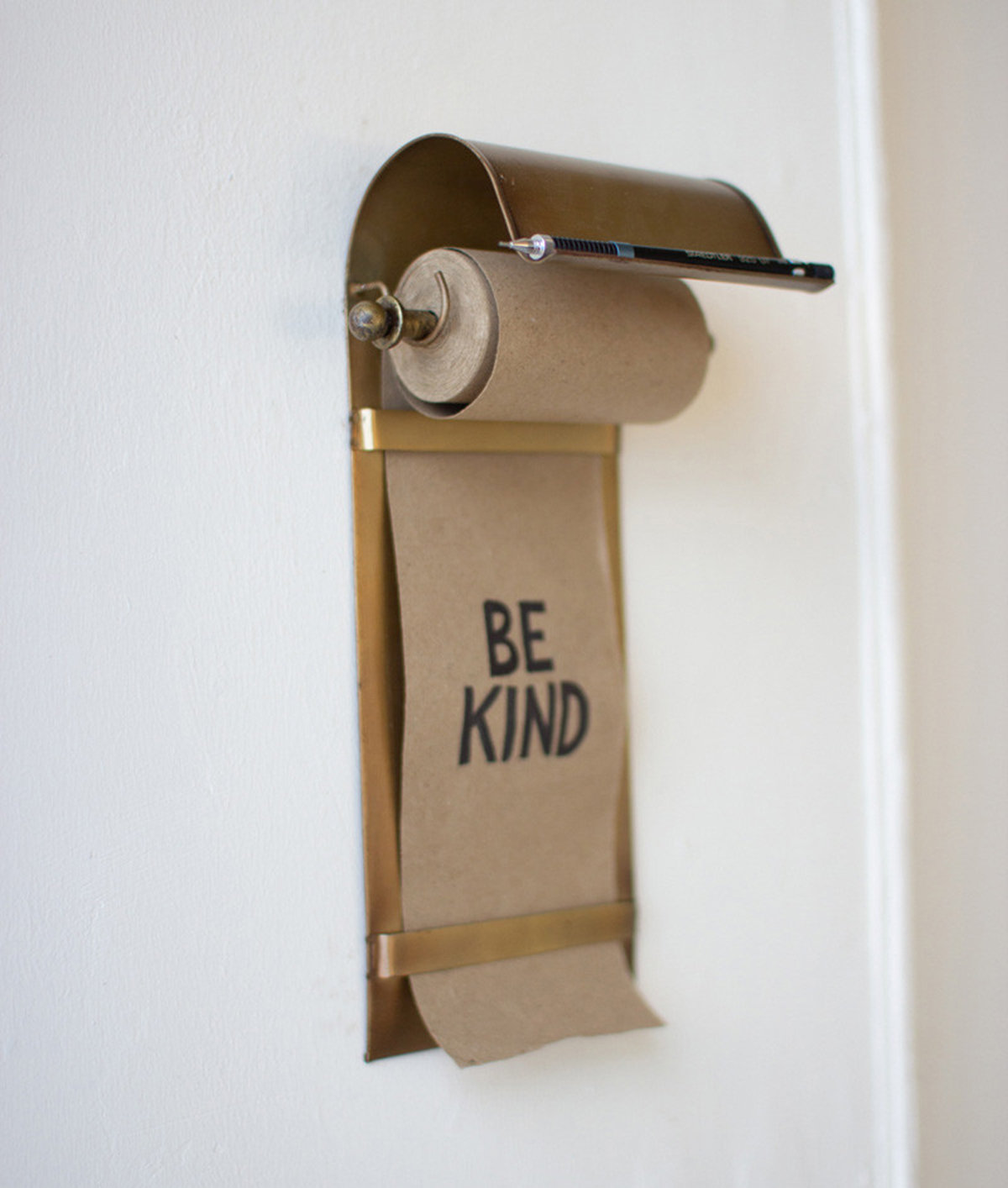 Everly Quinn Wall Mounted Hanging Note Roll | Wayfair