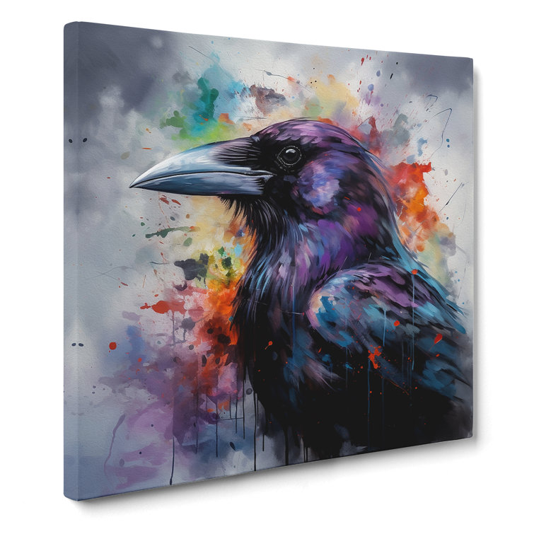 Marlow Home Co. Raven Abstract No.1 - No Frame Art Prints | Wayfair.co.uk