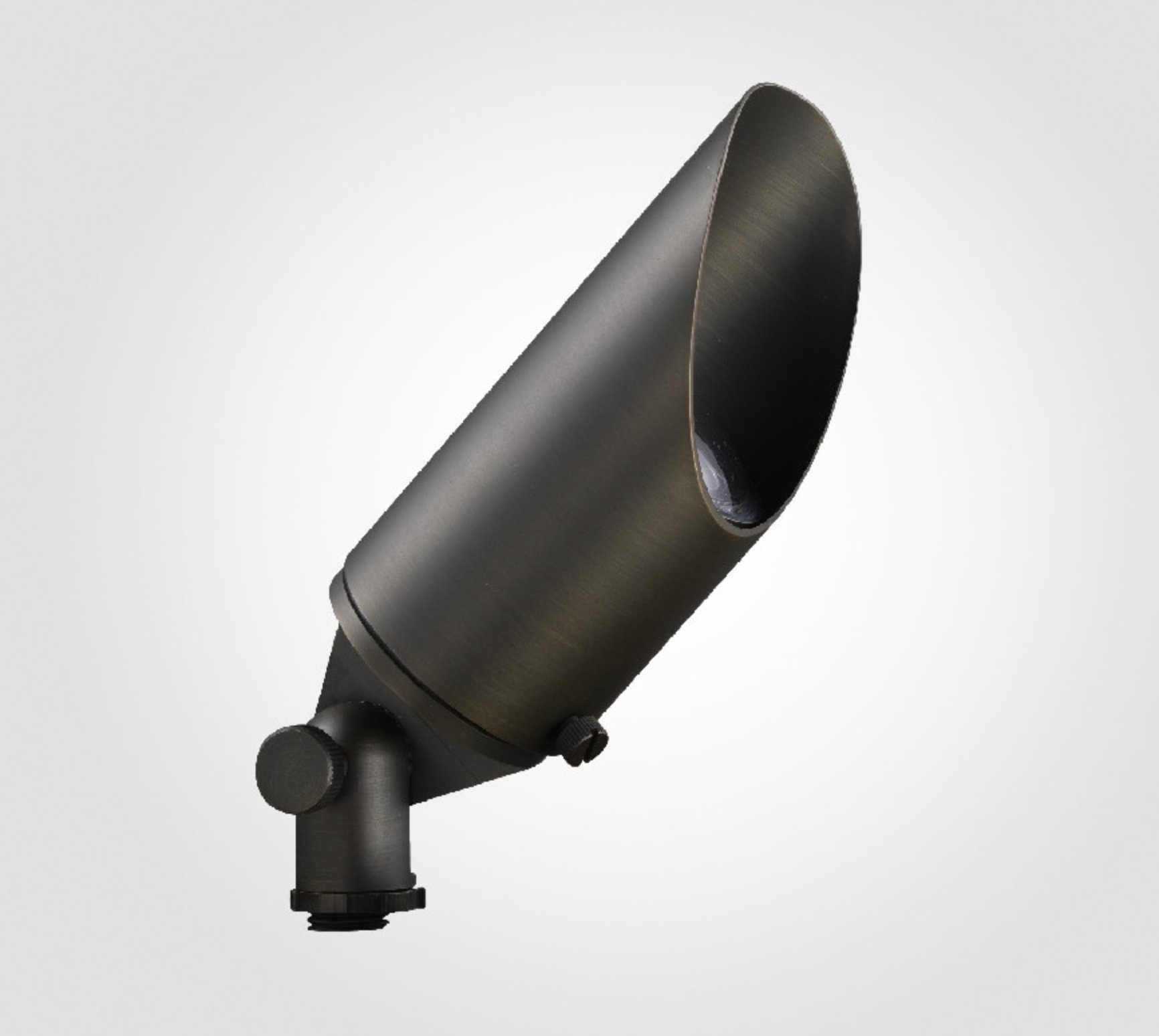 Cardon Lighting Light Bronze Low Voltage Integrated LED Solid Cast ...