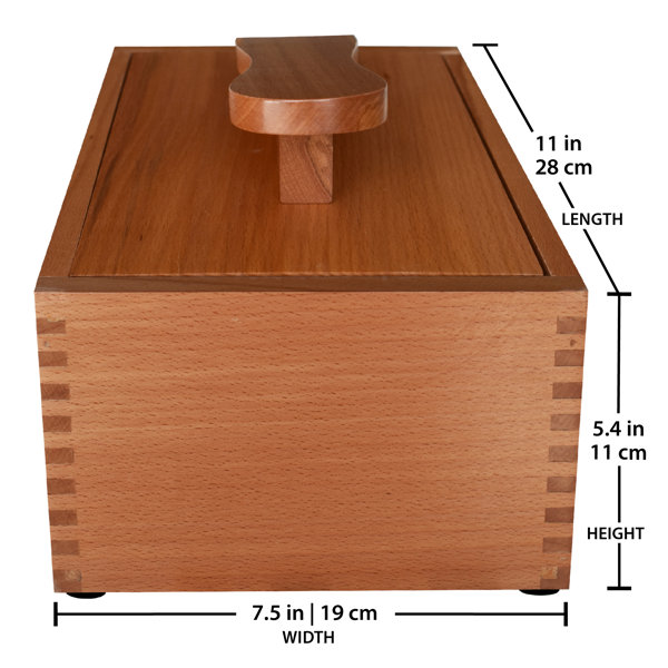 Rebrilliant Hardwood Boot 1 Pair Shoe Storage Box | Wayfair