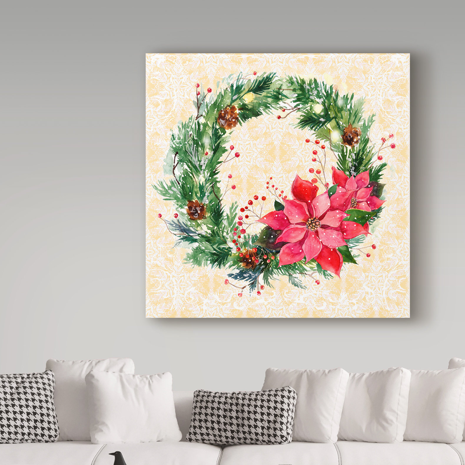 The Holiday Aisle® Tibay Christmas III by Irina Trzaskos Studio ...