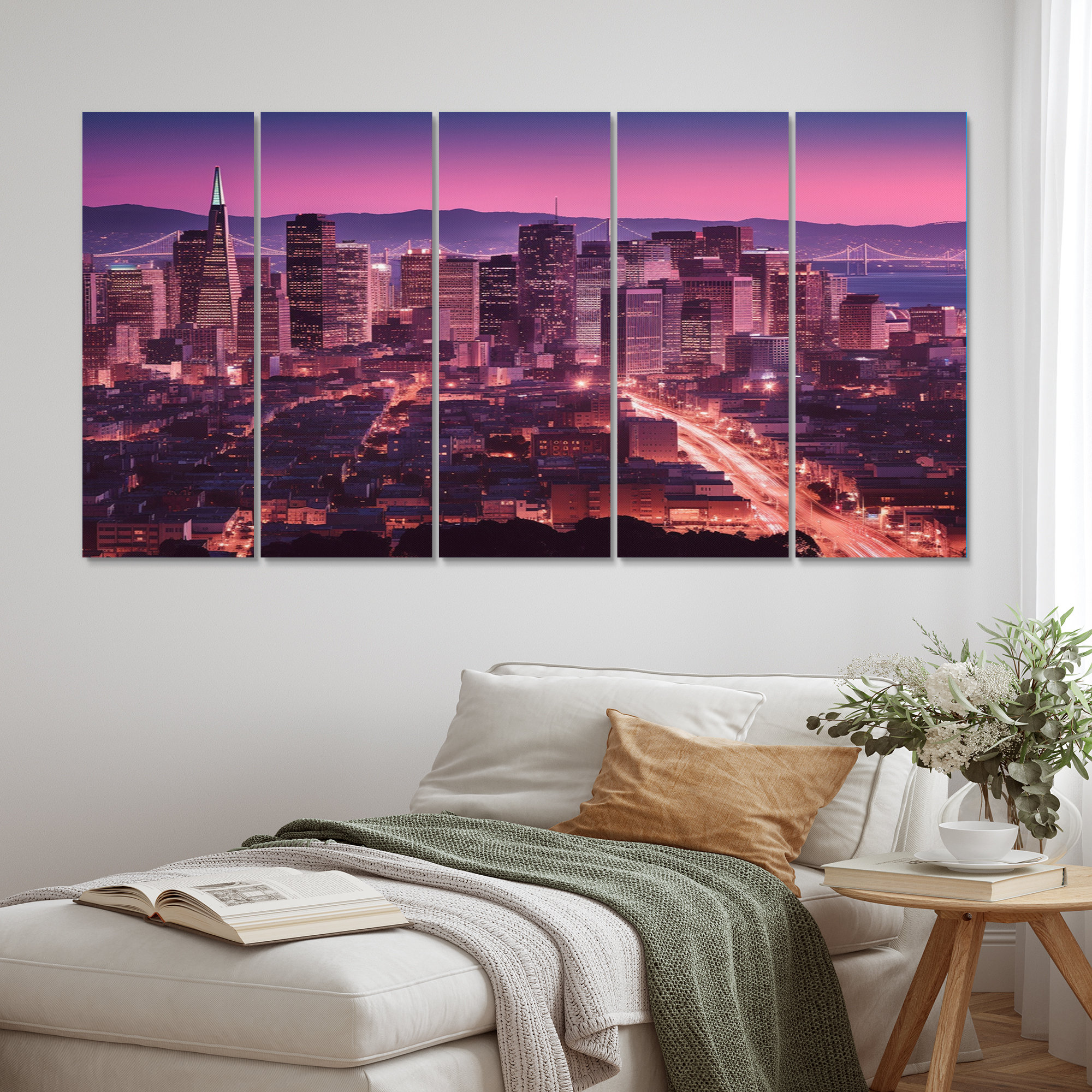 Latitude Run® San Francisco Skyline And Bay Bridge VII - Cityscapes ...