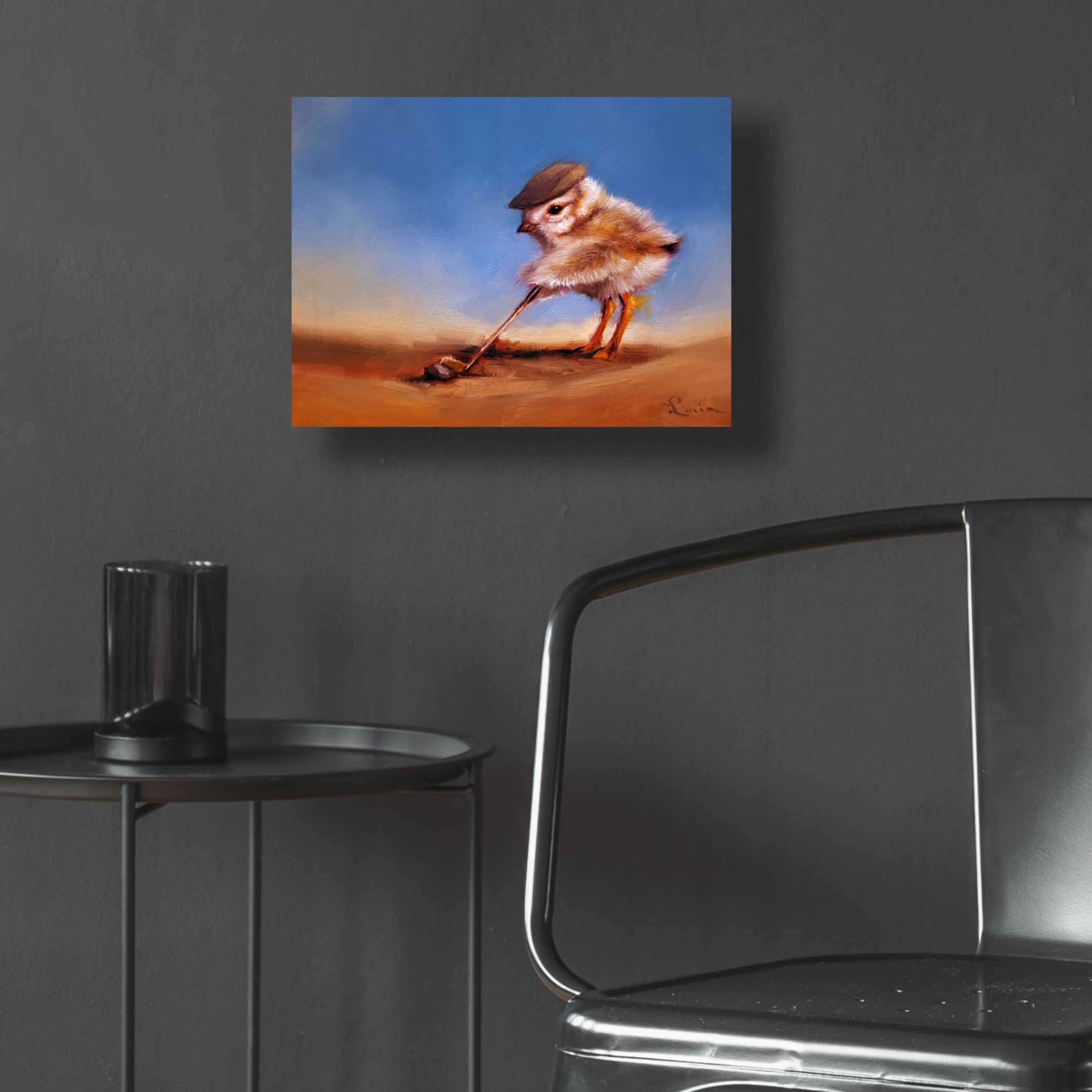 Trinx Epic Art 'Birdie Shot' by Lucia Heffernan, Acrylic Glass Wall Art ...