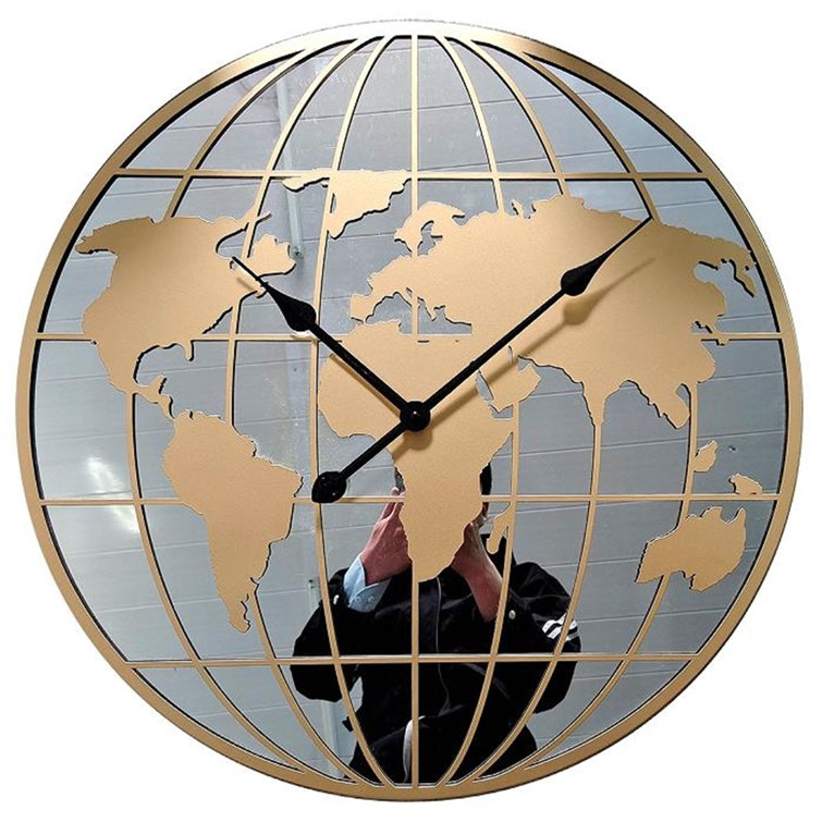 Borough Wharf Metal Wall Clock | Wayfair.co.uk
