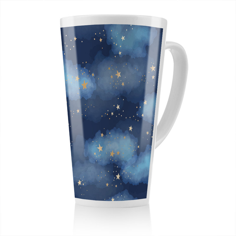 East Urban Home Sky With Foil Constellations Latte Mug | Wayfair.co.uk