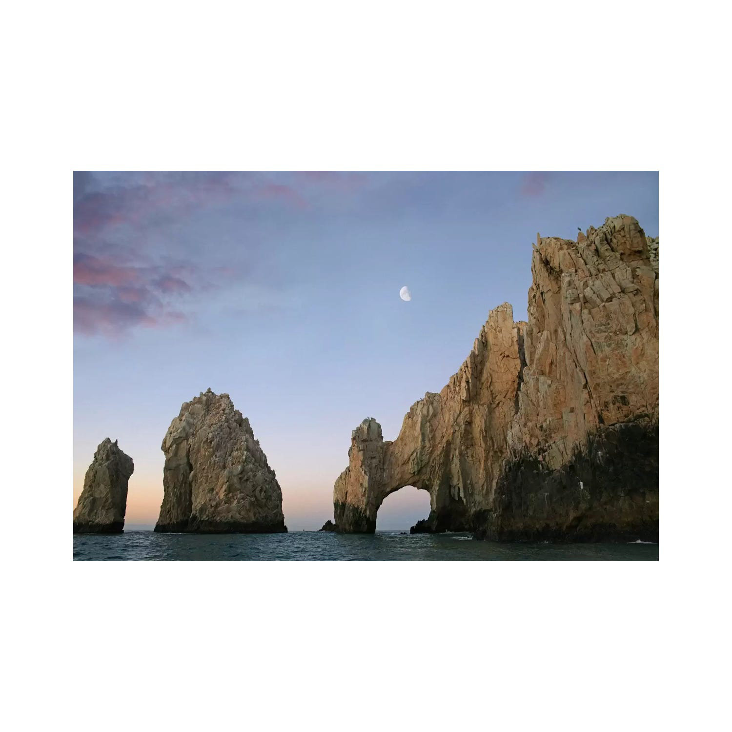 Alpen Home Moon over El Arco, Cabo San Lucas, Mexico by Tim Fitzharris ...
