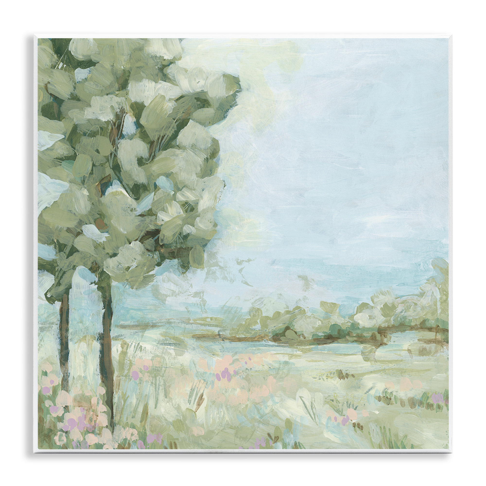 Ophelia & Co. Looming Tree by Field Wall Plaque Art by June Erica Vess ...
