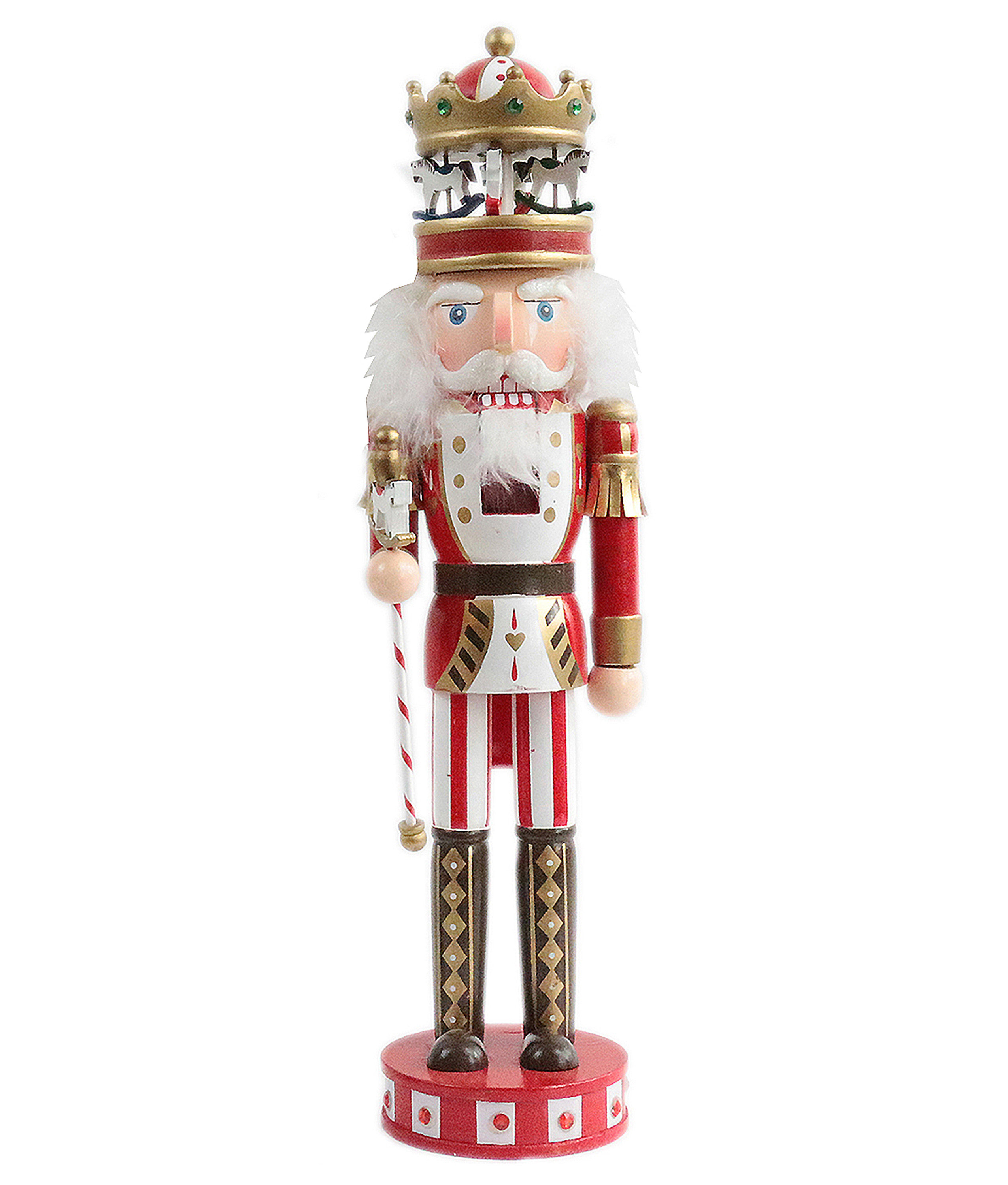 The Holiday Aisle® Merry Go Round Nutcracker | Birch Lane